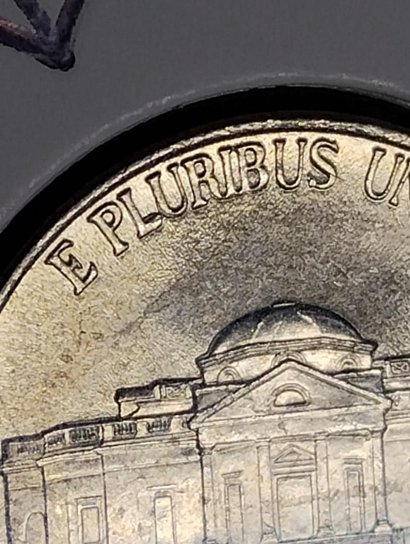 1999-P JEFFERSON NICKEL MS-62, FULL STEPS DDR ON REVERSE, DOUBLING OF ...