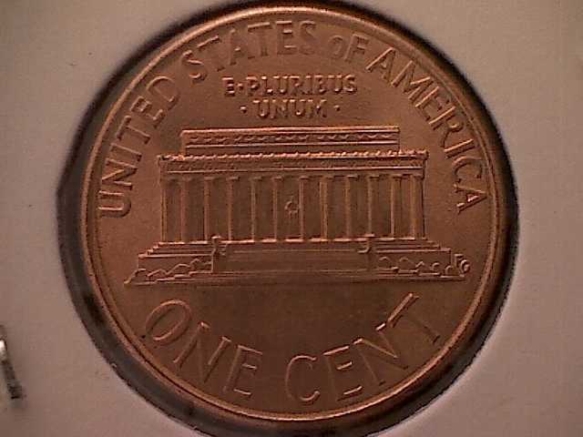 1990 D Lincoln Memorial Penny - For Sale, Buy Now Online - Item #29121