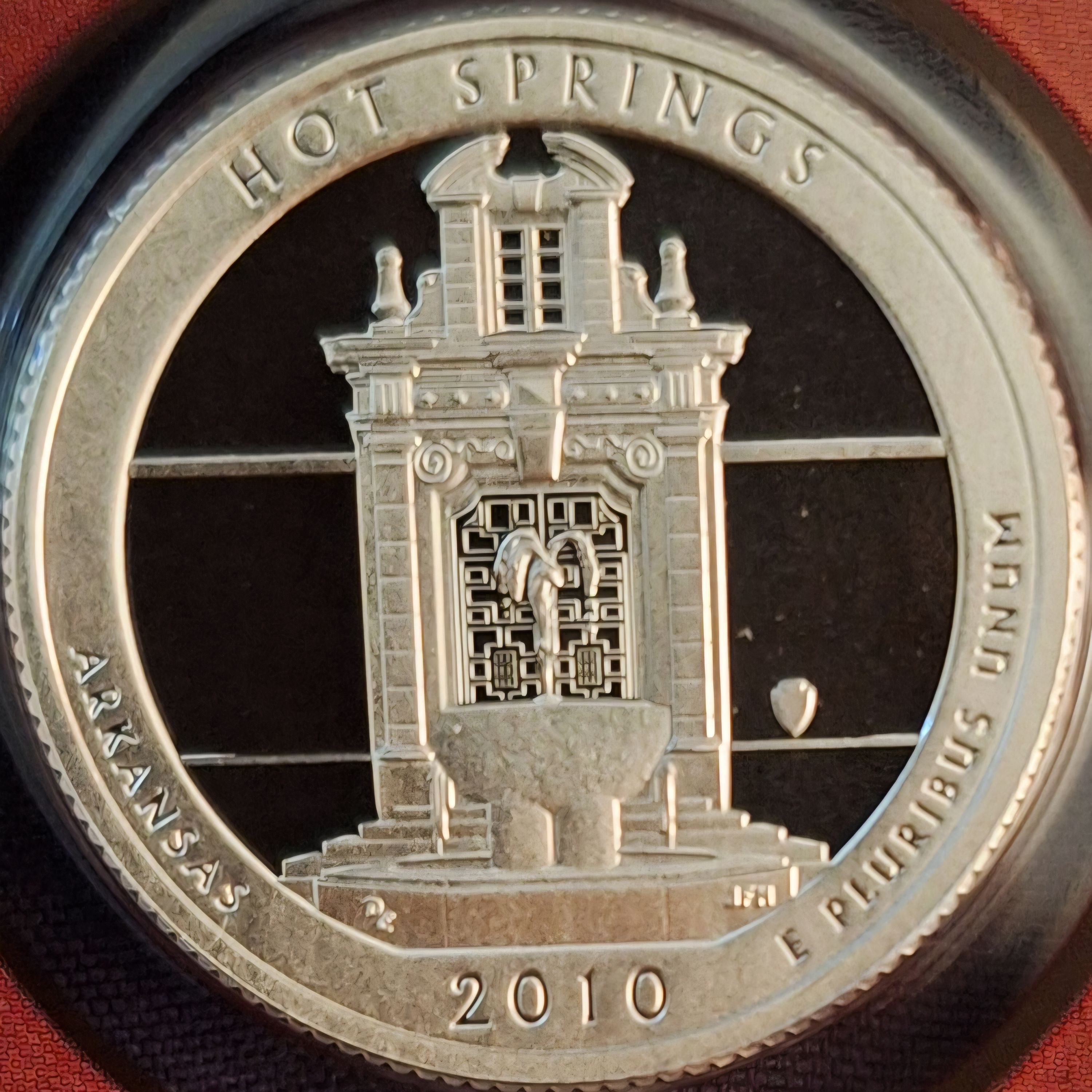 Hot Springs Washington Quarter 2010-S Silver PF Will Crack Out Of A ...