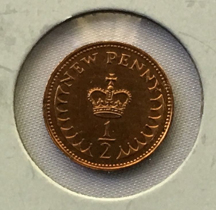 1977 Great Britain 1 2 New Penny For Sale Buy Now Online Item 153565 1977-great-britain-1-2-new-penny-for-sale-buy-now-online-item-153565