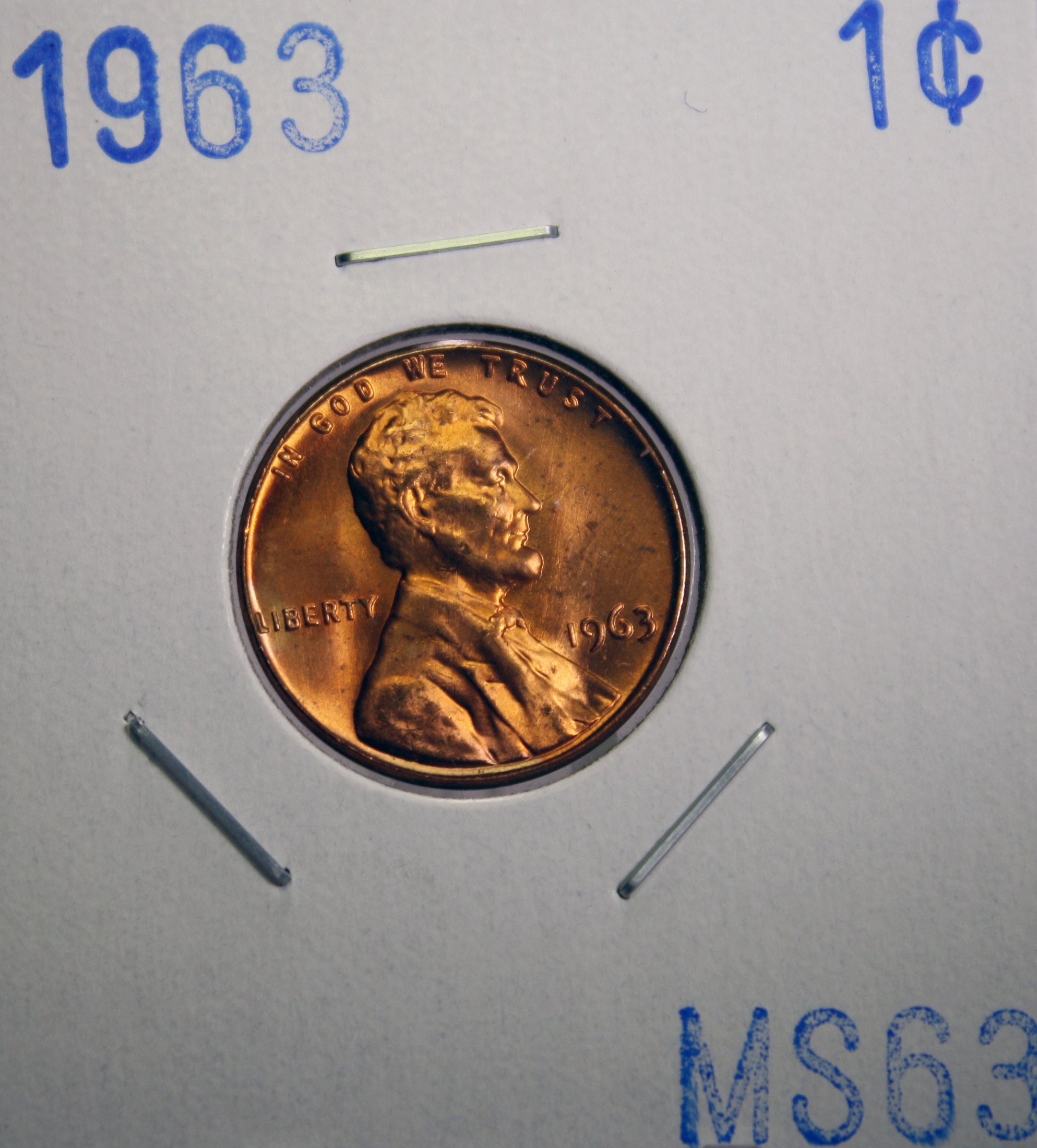 1963 P Lincoln Memorial Cent - For Sale, Buy Now Online - Item #214885
