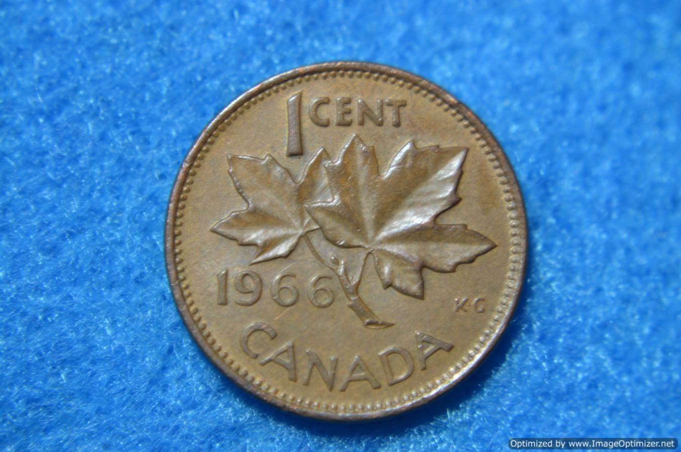CANADA ELIZABETH II 1966 PENNY - For Sale, Buy Now Online - Item #226018