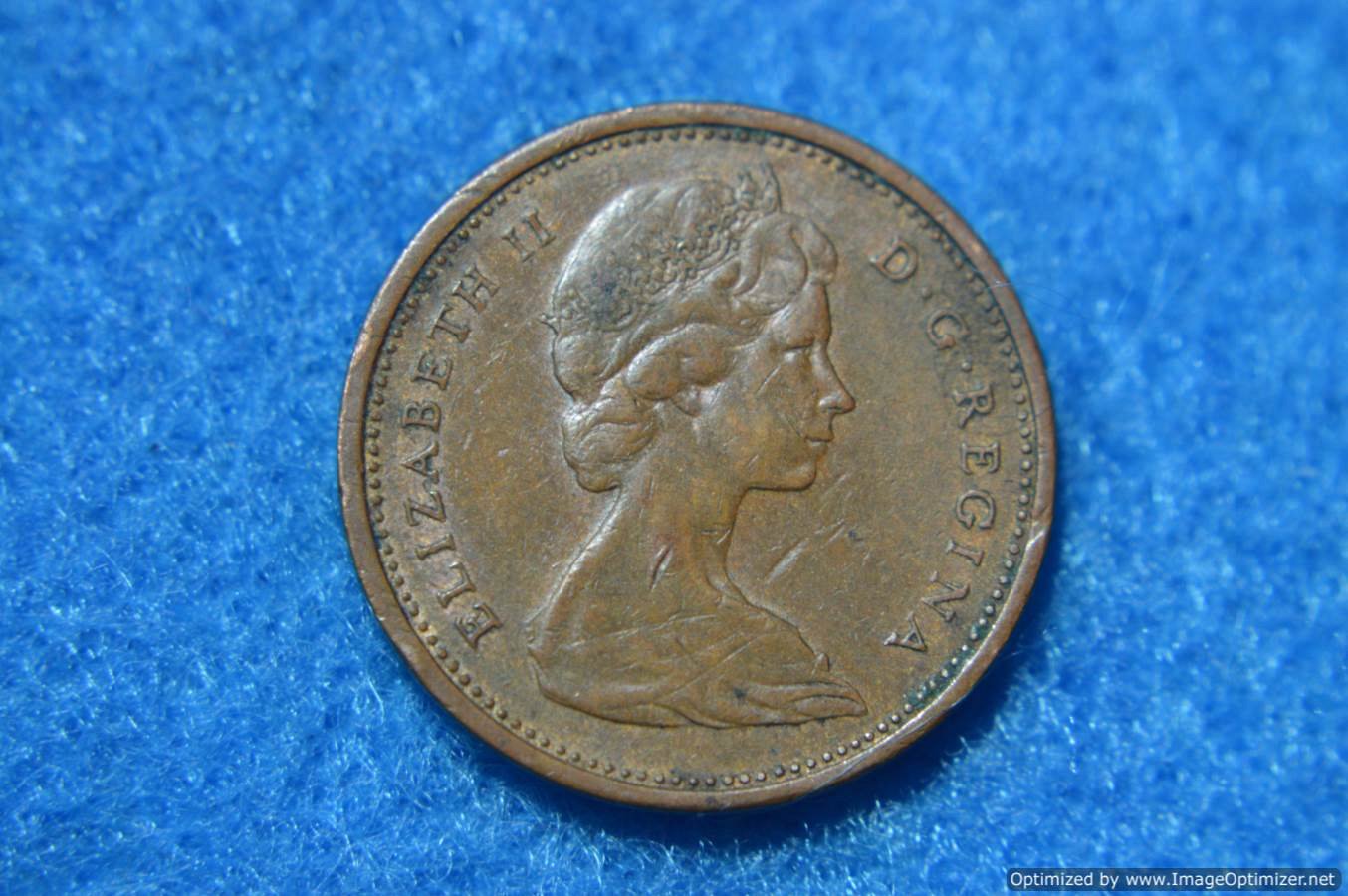 CANADA ELIZABETH II 1966 PENNY - For Sale, Buy Now Online - Item #226019