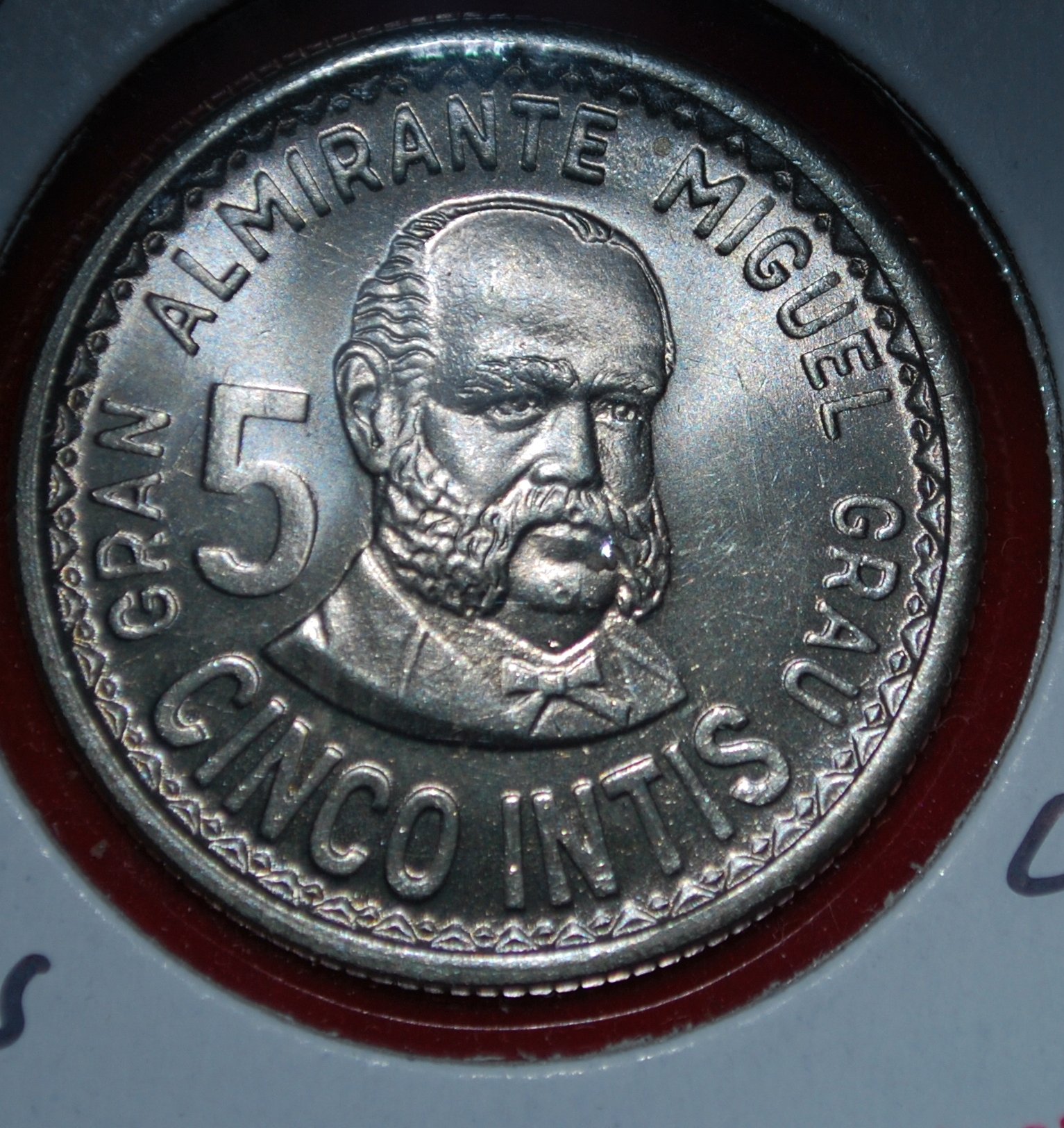 PERU 5 intis 1987 - For Sale, Buy Now Online - Item #242839