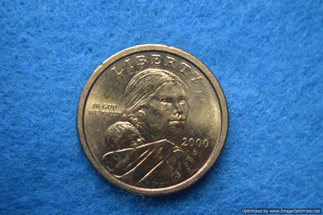 2000 D Sacagawea Dollars - For Sale, Buy Now Online - Item #261483