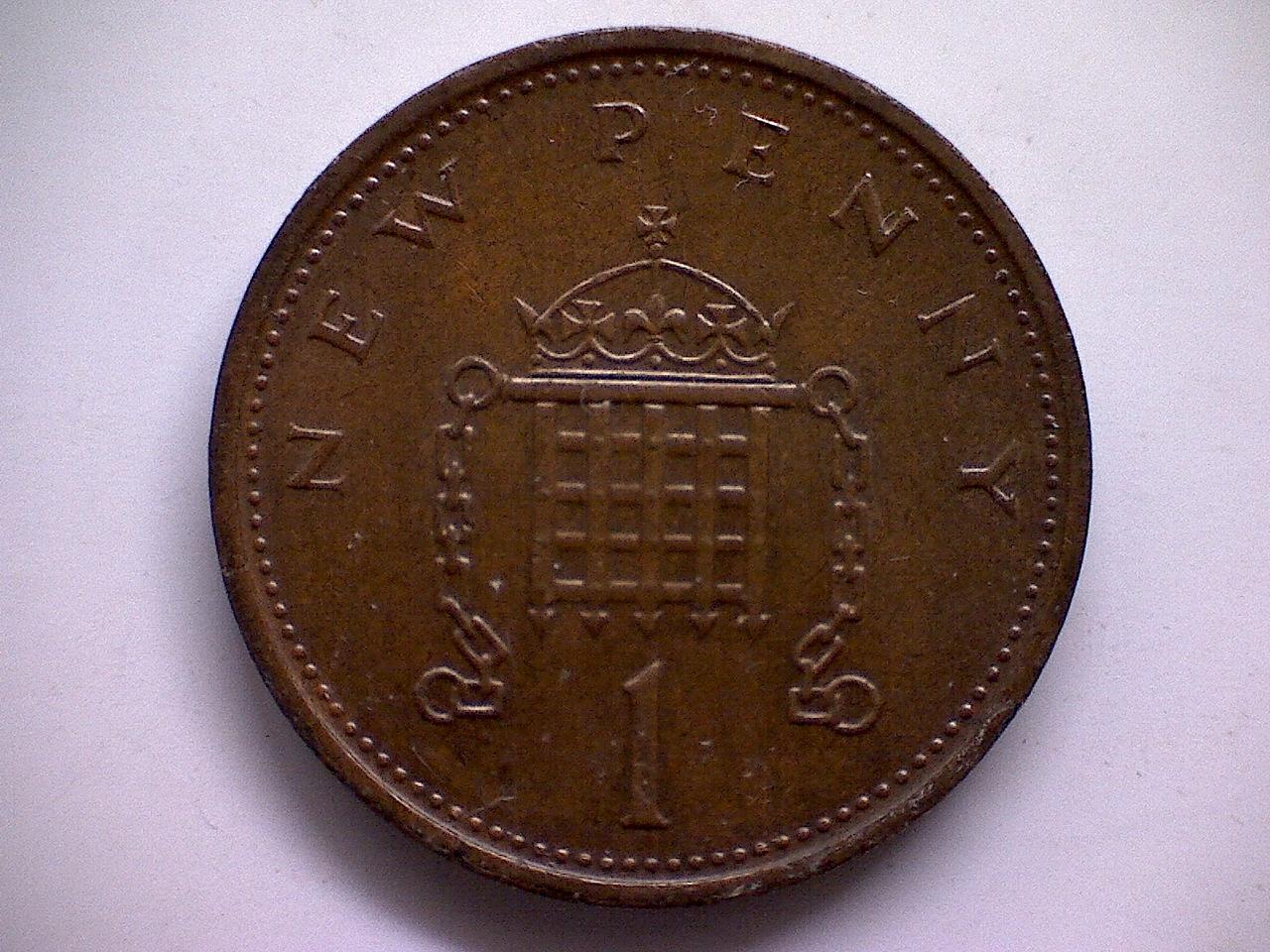 1976 GREAT BRITAIN ONE NEW PENNY QUEEN ELIZABETH 11 For Sale Buy Now 1976 GREAT BRITAIN ONE NEW PENNY QUEEN ELIZABETH 11 For Sale Buy Now