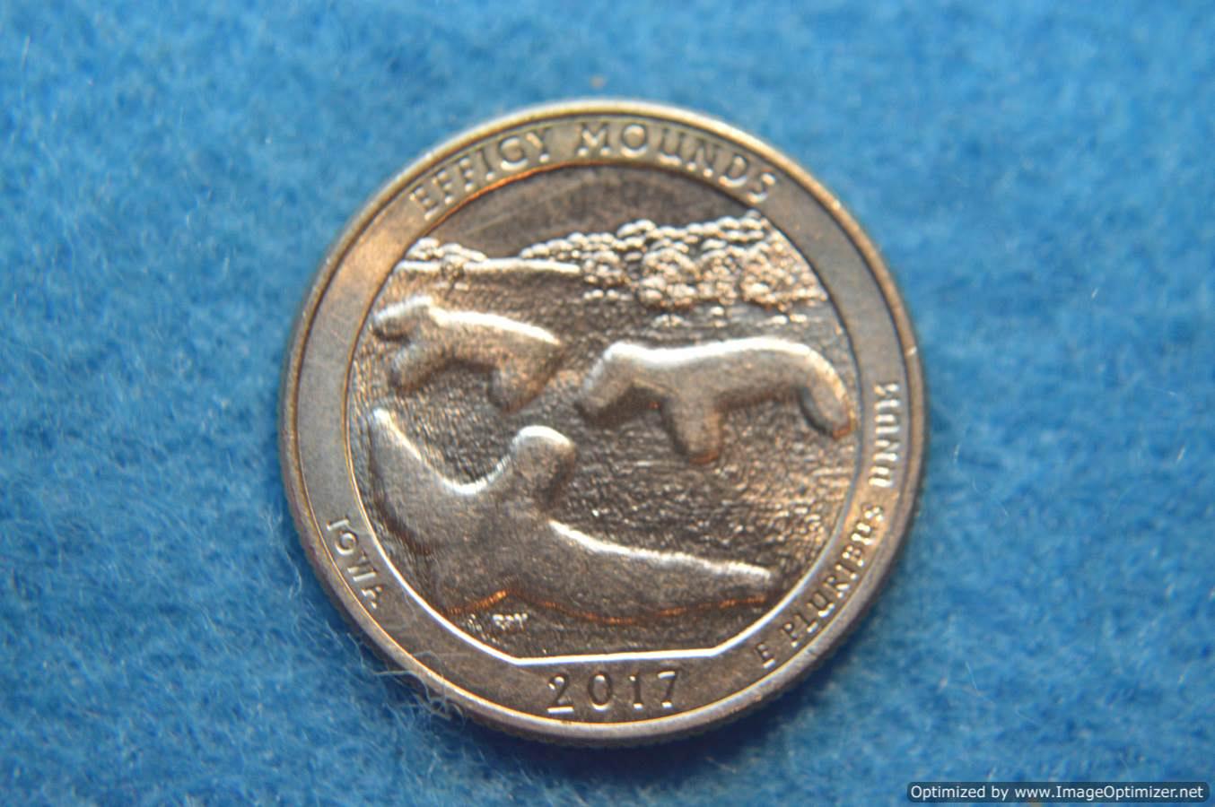 2017 D Effigy Mounds America The Beautiful Quarters - For Sale, Buy Now ...