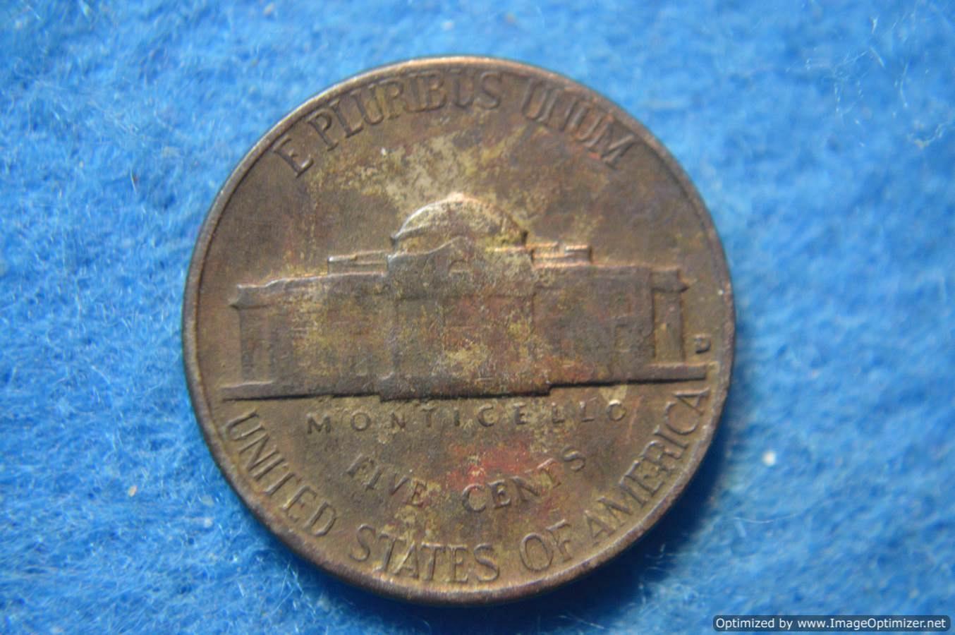 1958 D Jefferson Nickel - For Sale, Buy Now Online - Item #286635