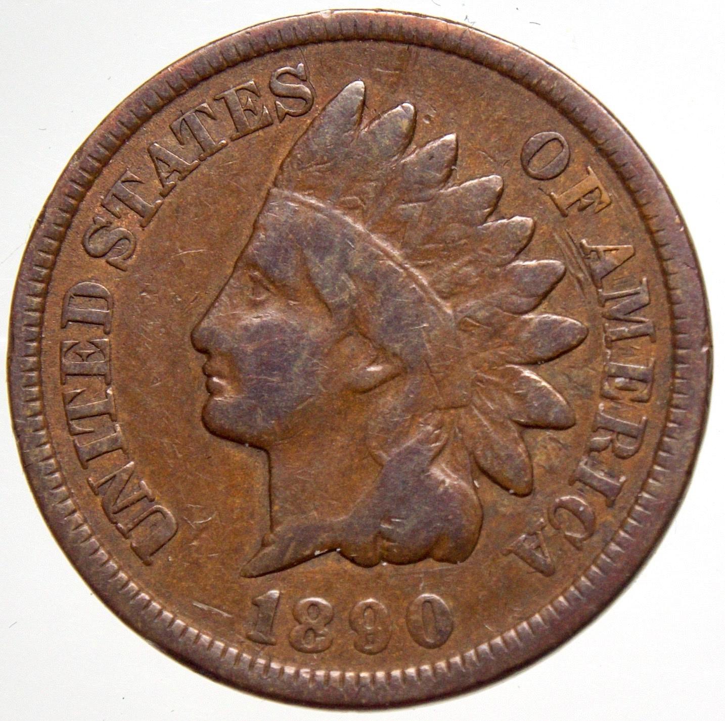 1890-p-indian-head-cent-16-for-sale-buy-now-online-item-297316