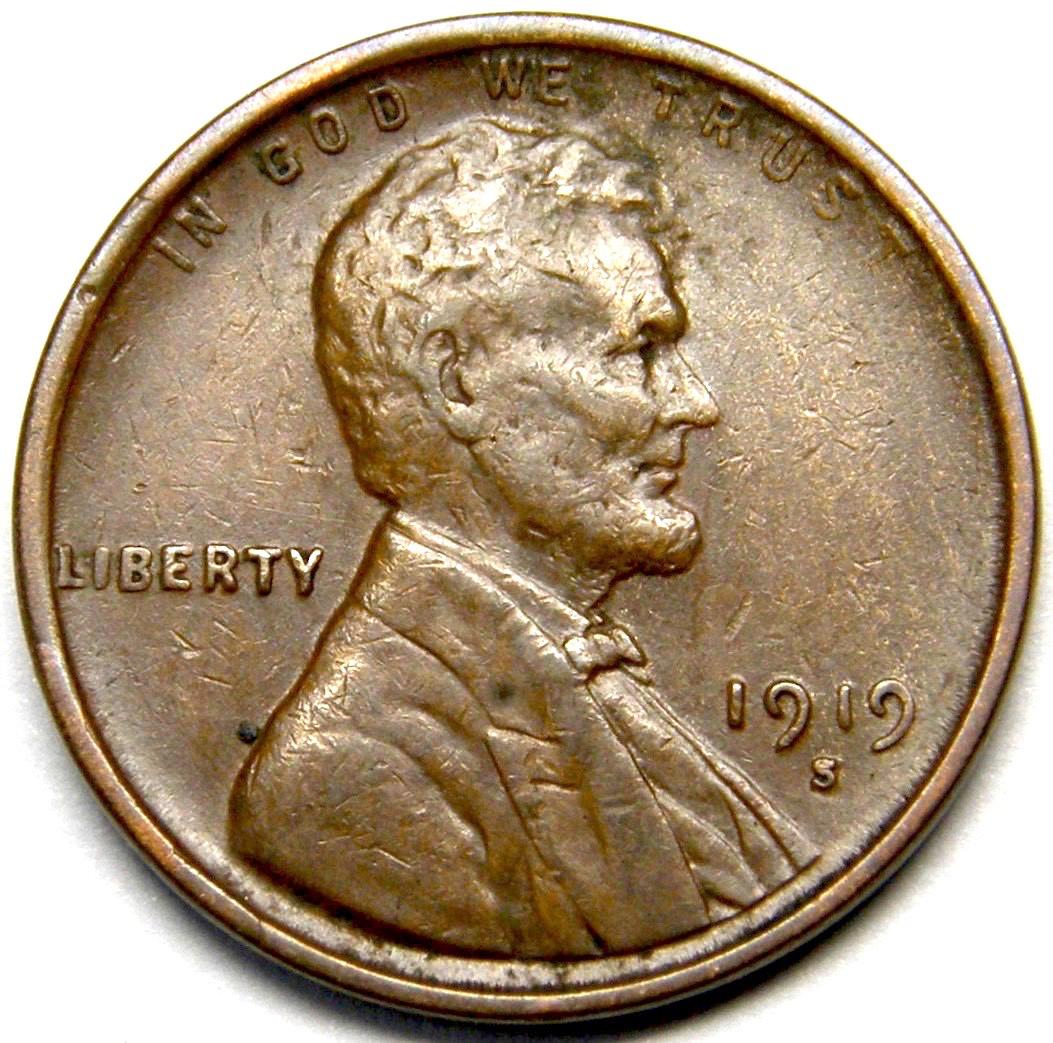 1919 S Lincoln Wheat Cent 3 AU53 For Sale Buy Now Online Item 277926 1919 S Lincoln Wheat Cent 3 AU53 For Sale Buy Now Online Item 277926