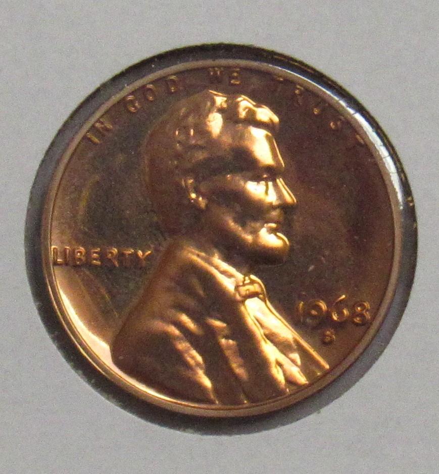 1968 S Proof Lincoln Memorial Cent - For Sale, Buy Now Online - Item ...