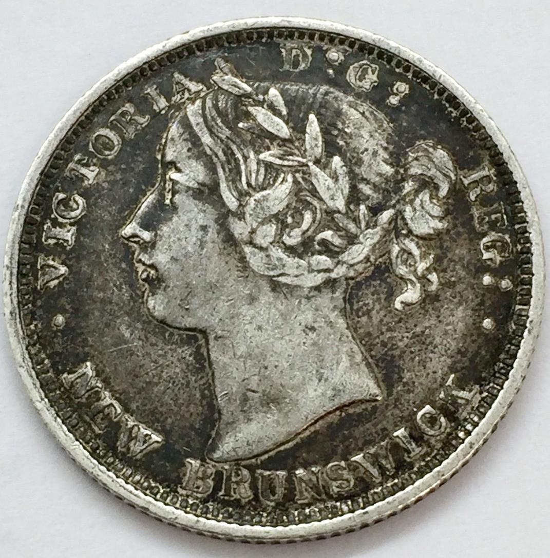 1864 20 Cents - New Brunswick - For Sale, Buy Now Online - Item #312121