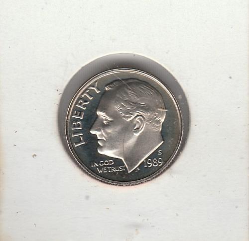 1989 s Roosevelt Dime - Proof - #3 - For Sale, Buy Now Online - Item ...