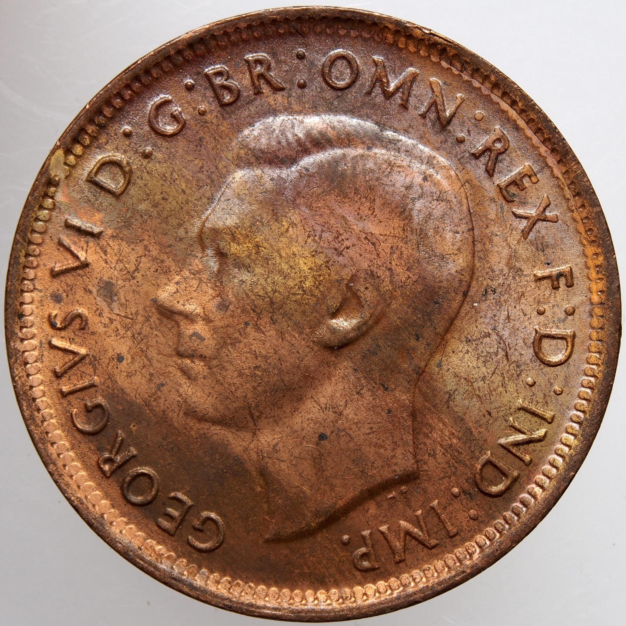 1946 AUSTRALIA Half Penny 1 2P For Sale Buy Now Online Item 324071 1946 AUSTRALIA Half Penny 1 2P For Sale Buy Now Online Item 324071
