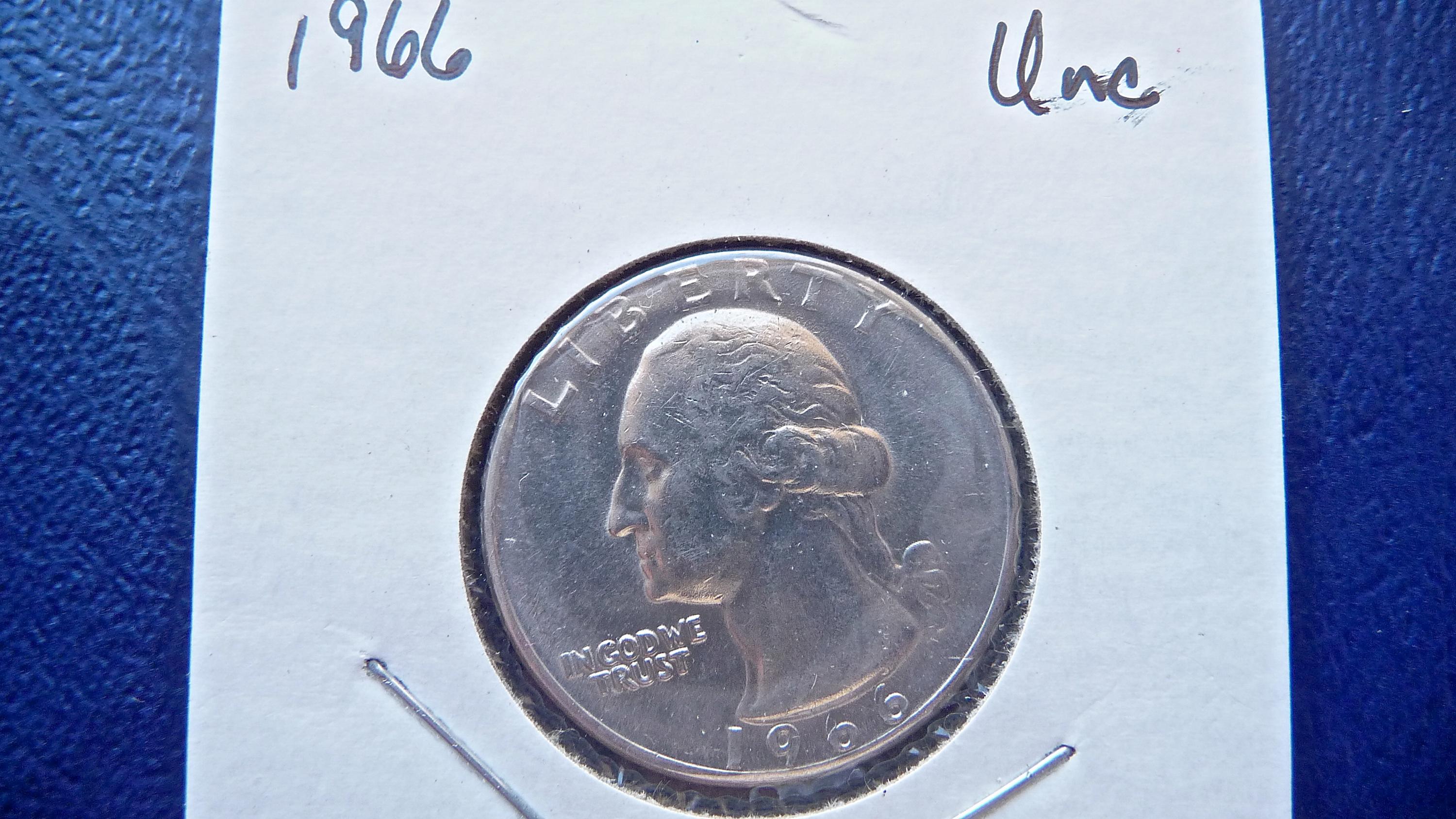 1966 Washington Quarter - For Sale, Buy Now Online - Item #327594