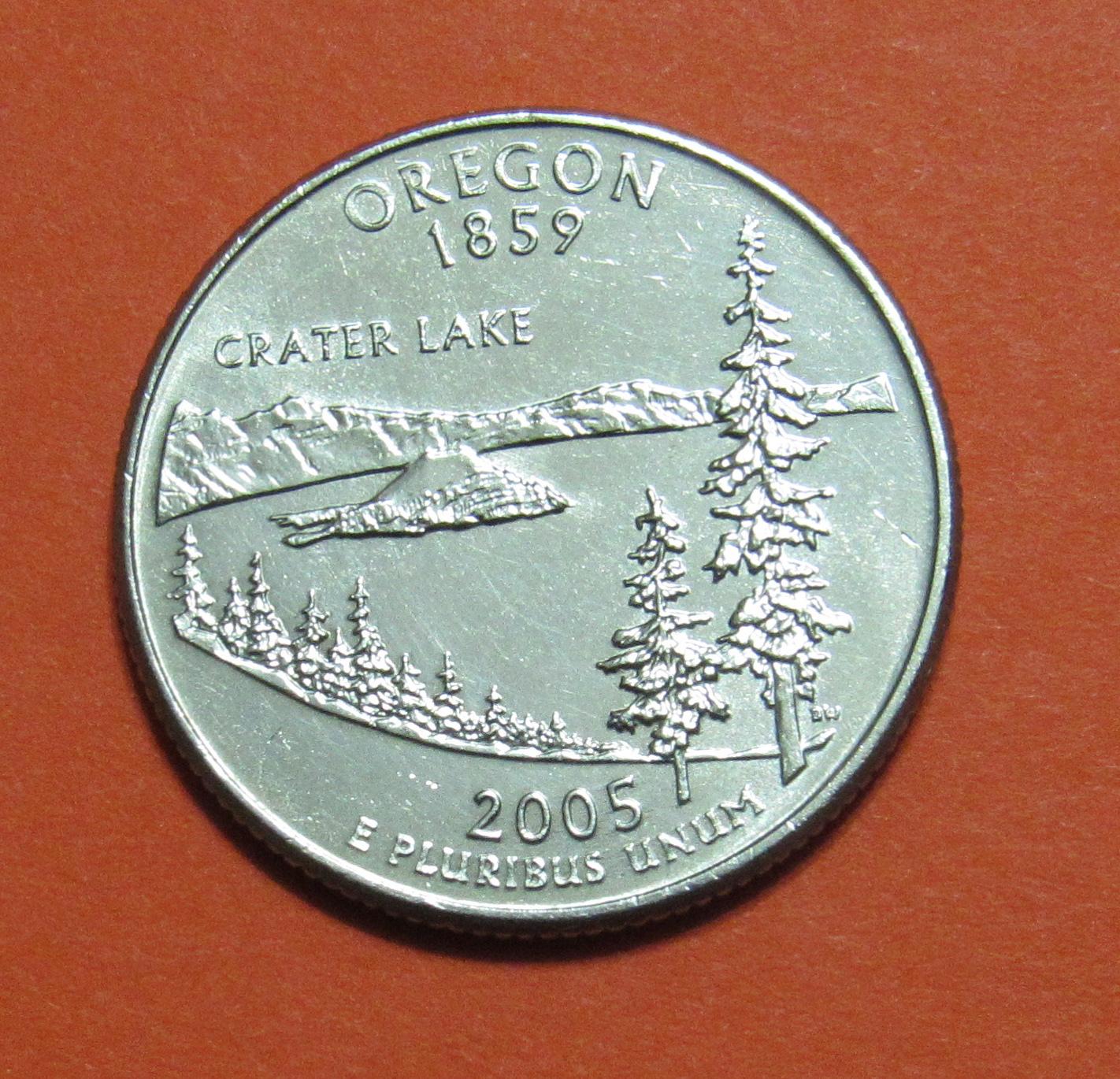 2005-P 25 Cents - Oregon State Quarter - For Sale, Buy Now Online ...