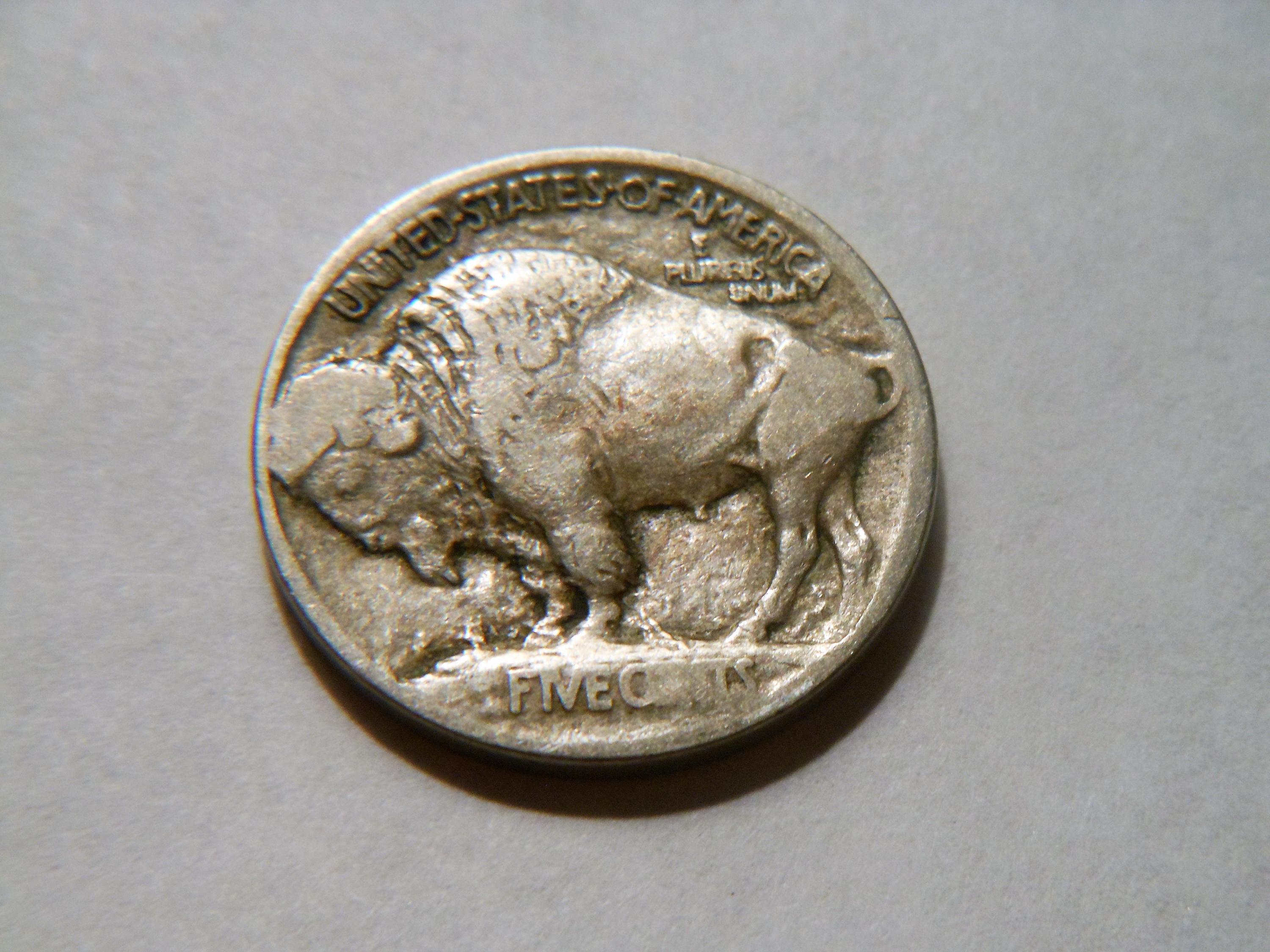 1913-P *Type 1* Raised Mound Buffalo Nickel - For Sale, Buy Now Online ...