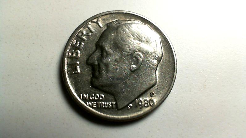 1980 P Roosevelt Dimes - For Sale, Buy Now Online - Item #342794