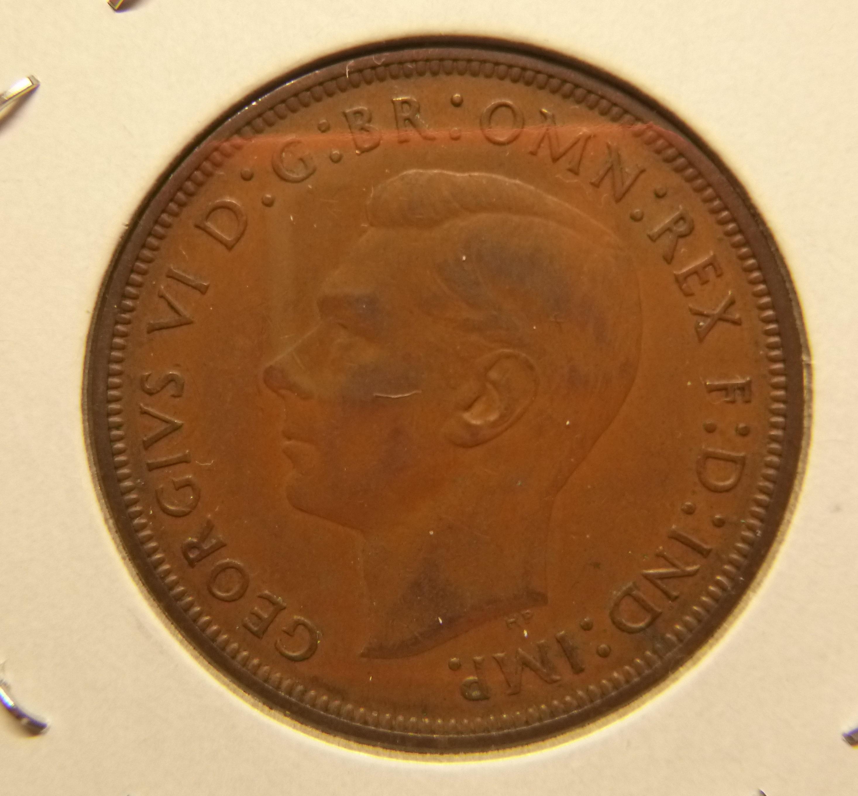 GREAT BRITAIN 1938 ONE PENNY COIN For Sale Buy Now Online Item 344196 GREAT BRITAIN 1938 ONE PENNY COIN For Sale Buy Now Online Item 344196