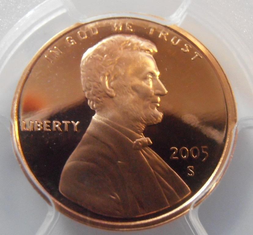 2005 S PR69RD DCAM Lincoln Cent, PCGS Certified (05S822) - For Sale ...
