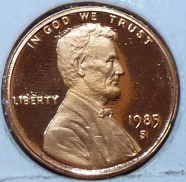 1985 S Gem Proof Cent Memorial Lincoln Cent 123 For Sale Buy Now 1985-s-gem-proof-cent-memorial-lincoln-cent-123-for-sale-buy-now
