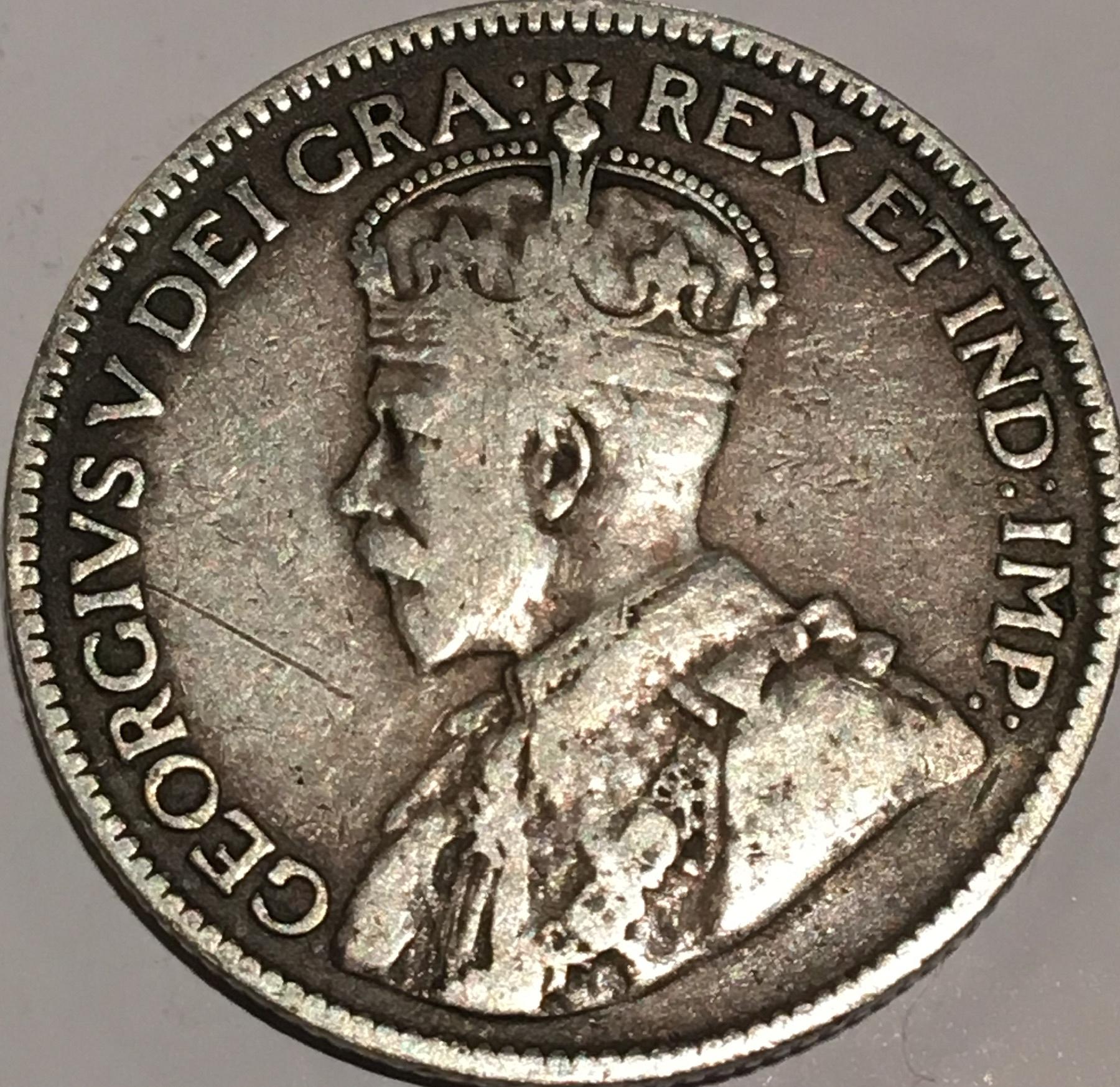 1919 Canada 25 cent quarter .925 sterling silver - For Sale, Buy Now ...