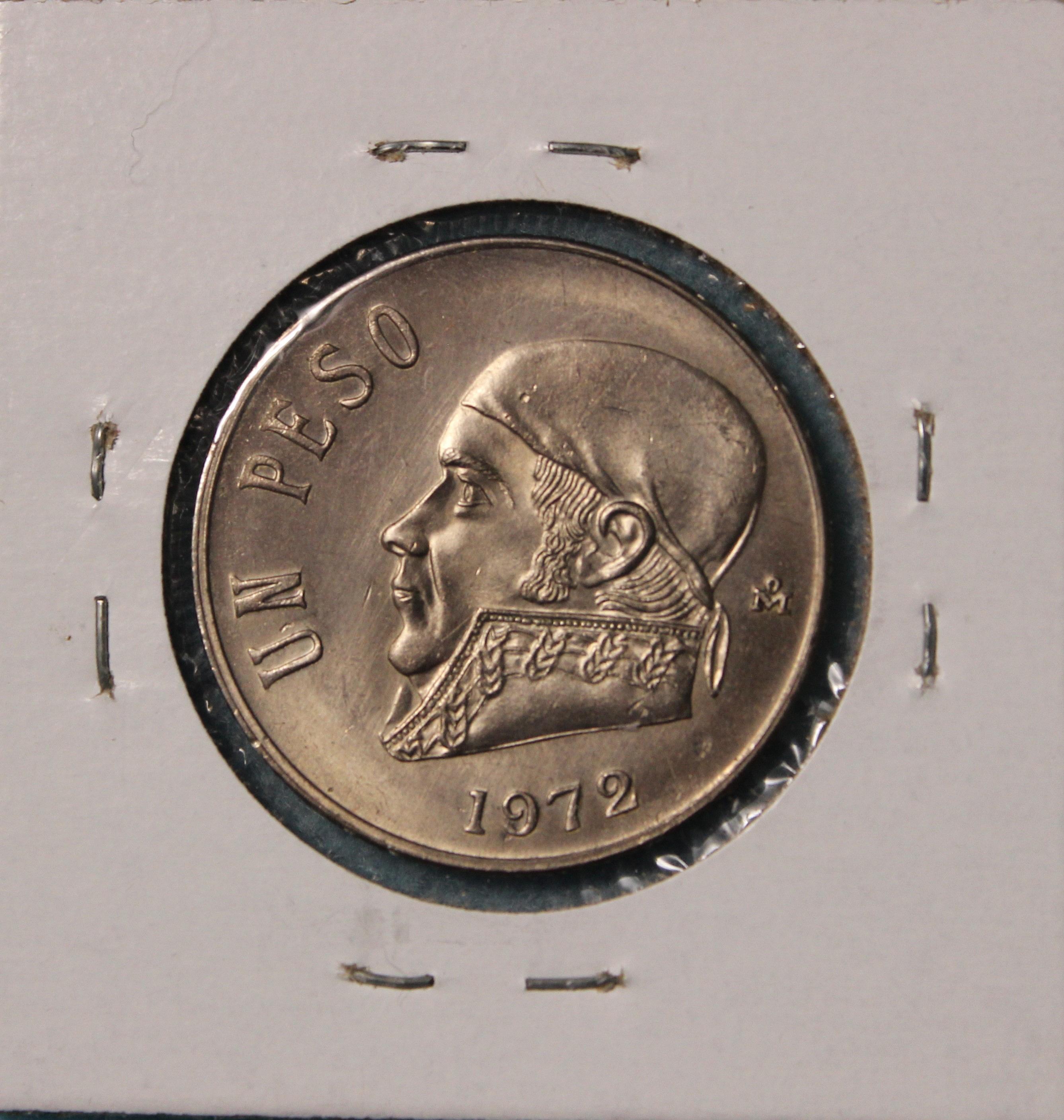 Mexico 1972 1 Peso For Sale Buy Now Online Item 364758 Mexico 1972 1 Peso For Sale Buy Now Online Item 364758