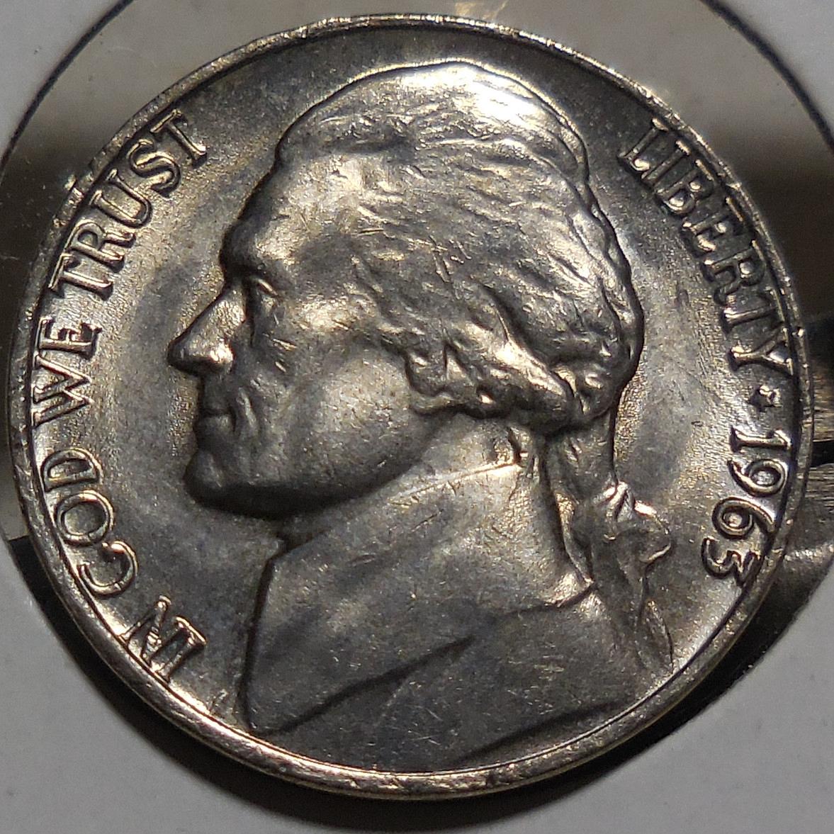 1963-P Jefferson Nickel - For Sale, Buy Now Online - Item #373889