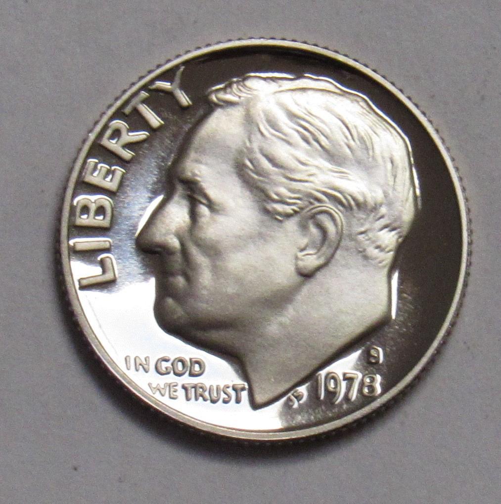 1978 S Proof Roosevelt Dime - For Sale, Buy Now Online - Item #380139