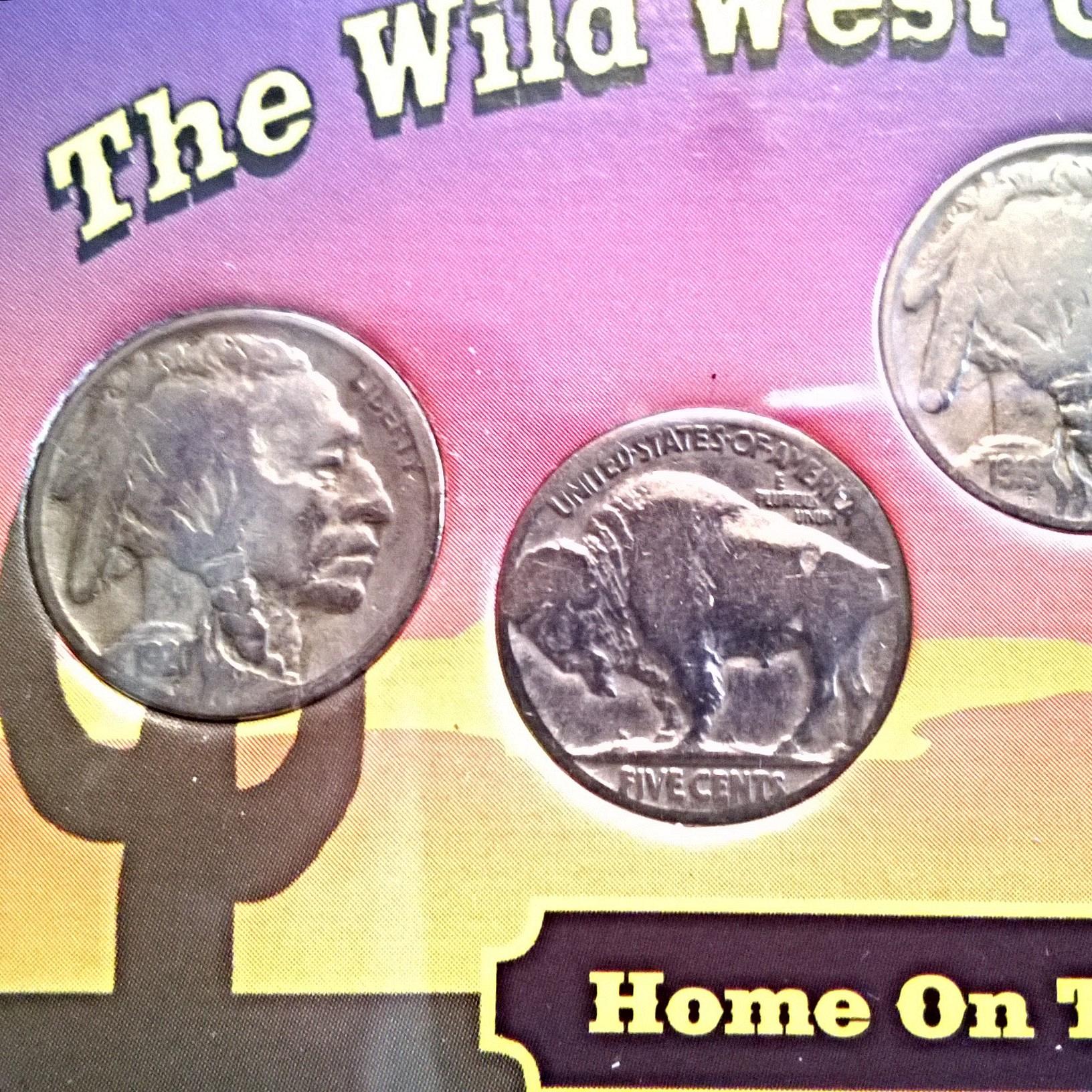 The Wild West Coin Collection "Home On The Range" - 5 Coins - 8 Photos ...