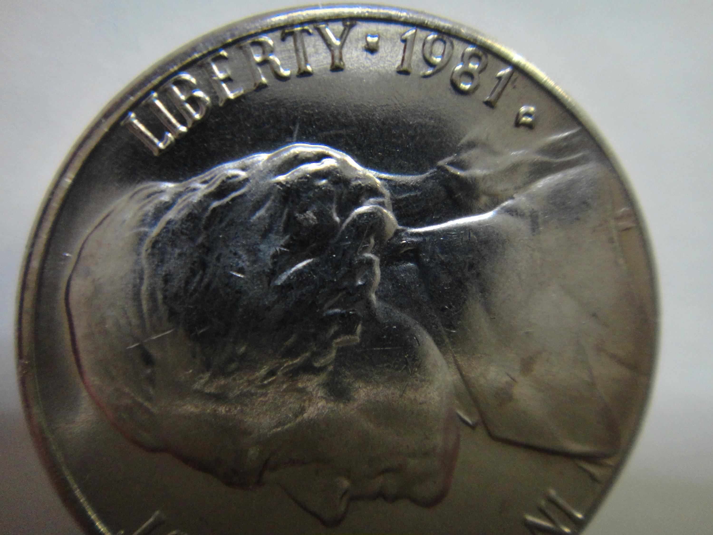 1981-D Jefferson Nickel MS-65 (GEM) 2 Steps SHARP STRIKE! - For Sale ...