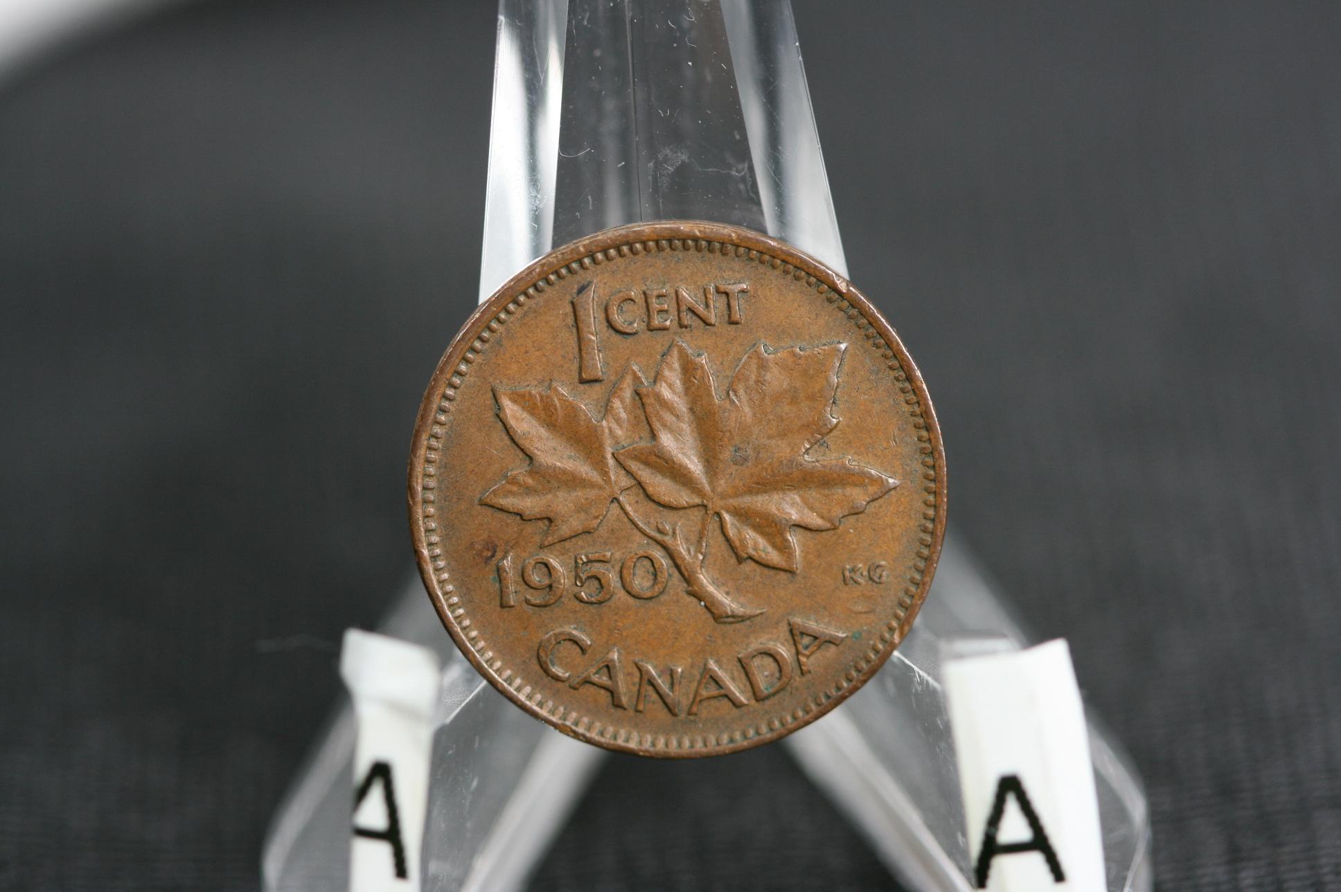 1950 Canada Small Cent For Sale Buy Now Online Item 392960 1950 Canada Small Cent For Sale Buy Now Online Item 392960