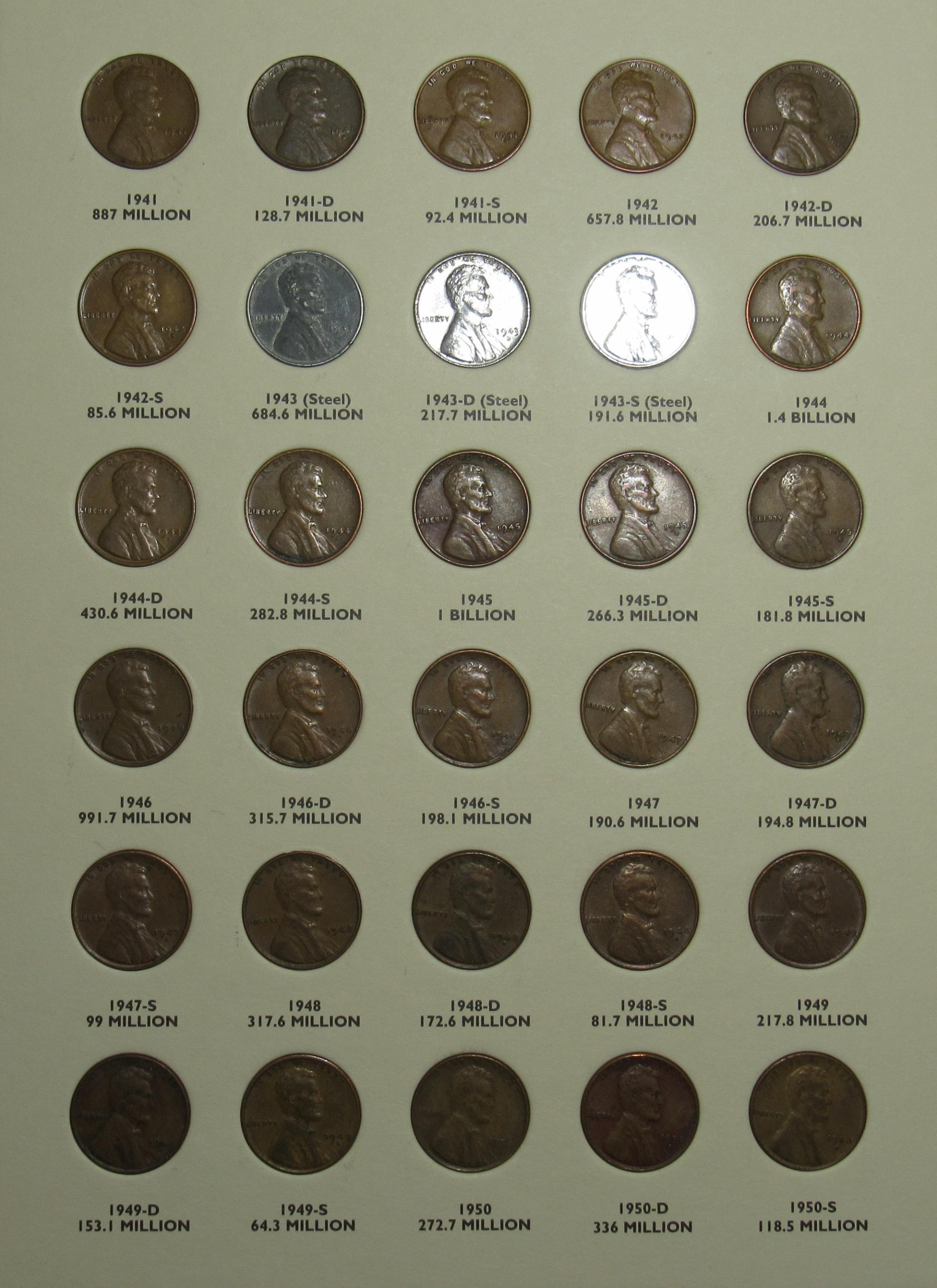 Lincoln Cents Volume Two 1930 - 1958 - For Sale, Buy Now Online - Item ...