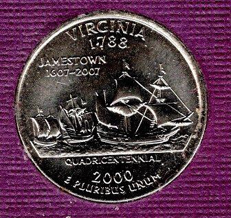 2000 p Virginia Washington Quarter ##4 - For Sale, Buy Now Online ...