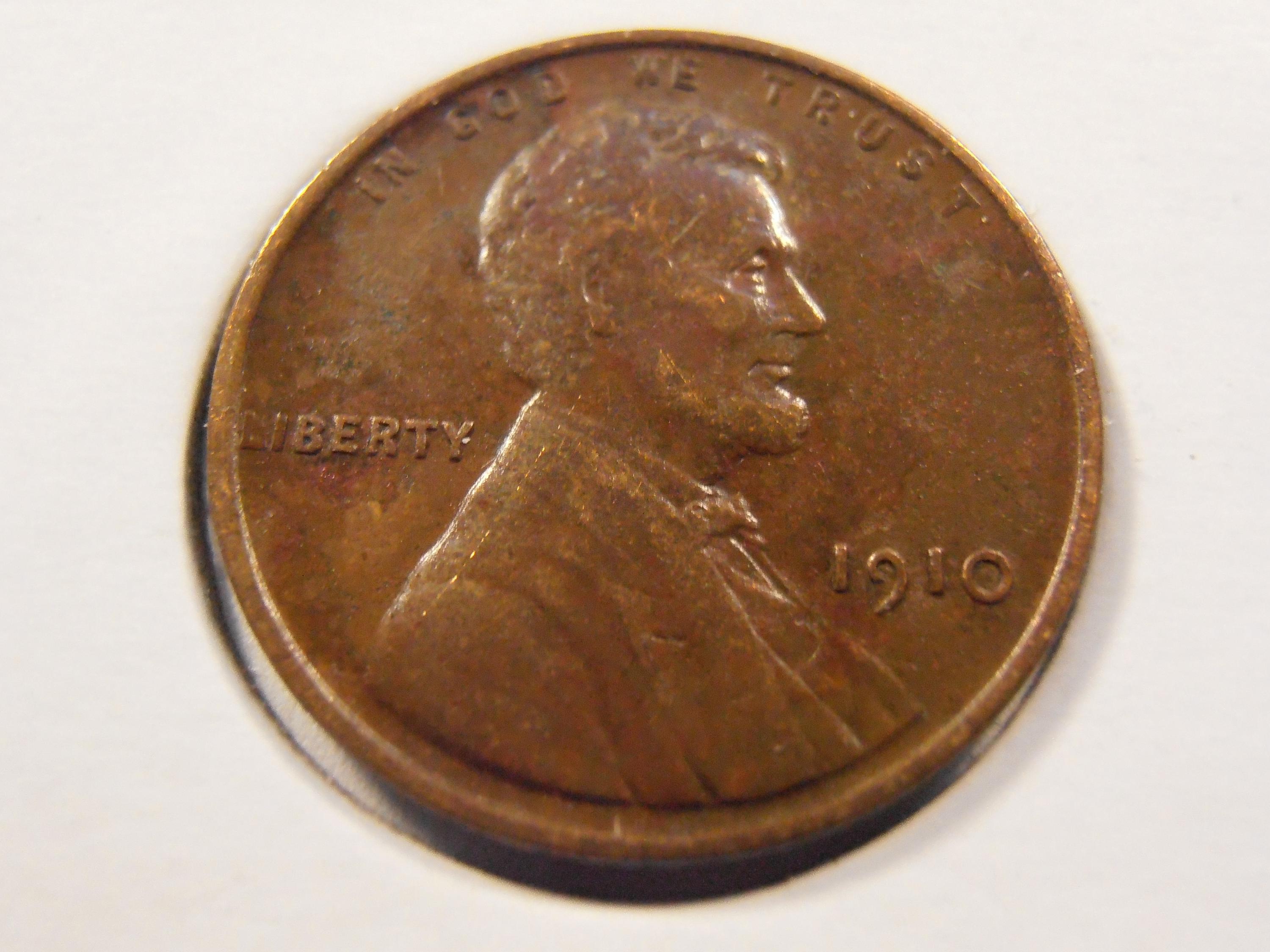 1910 P Lincoln Cent, (10PT2) - For Sale, Buy Now Online - Item #406582