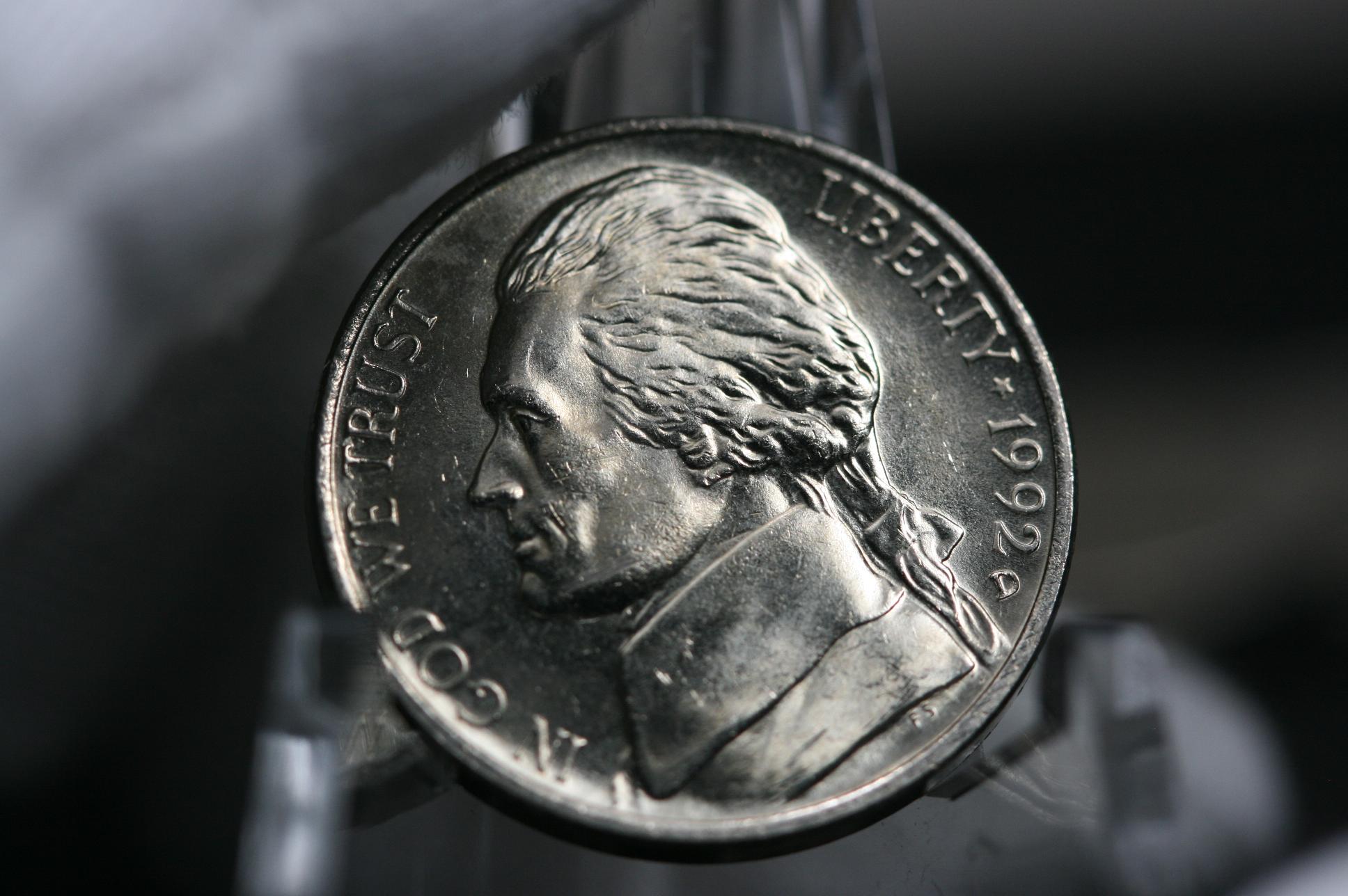 1992 D Jefferson Nickel . HIGH MS Full Steps - For Sale, Buy Now Online ...