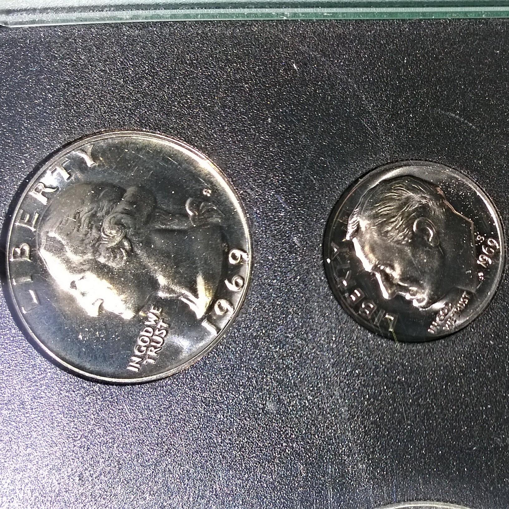 1969 S Proof Set - 5 Coins - 10 Photos! - For Sale, Buy Now Online ...