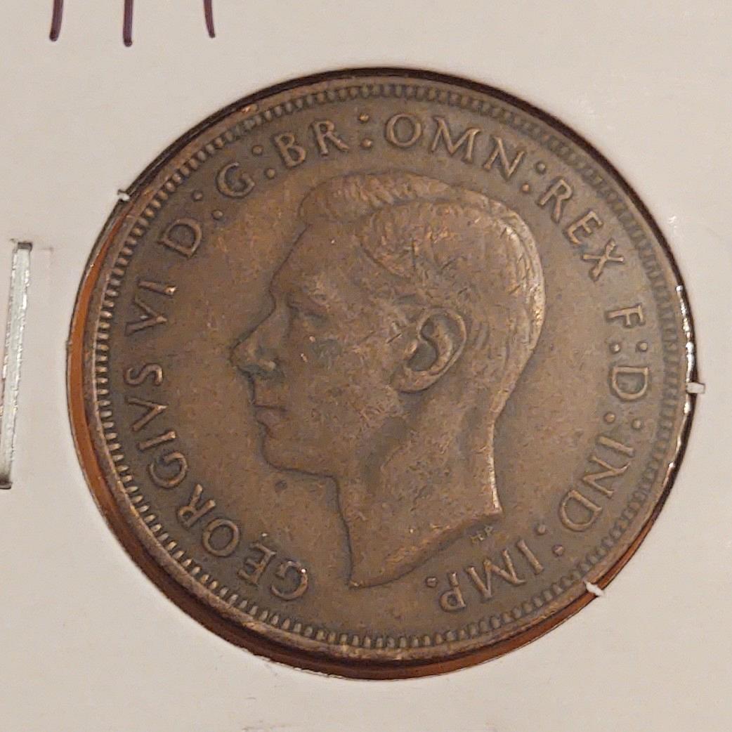 1944 Great Britain One Penny For Sale Buy Now Online Item 423182 1944 Great Britain One Penny For Sale Buy Now Online Item 423182