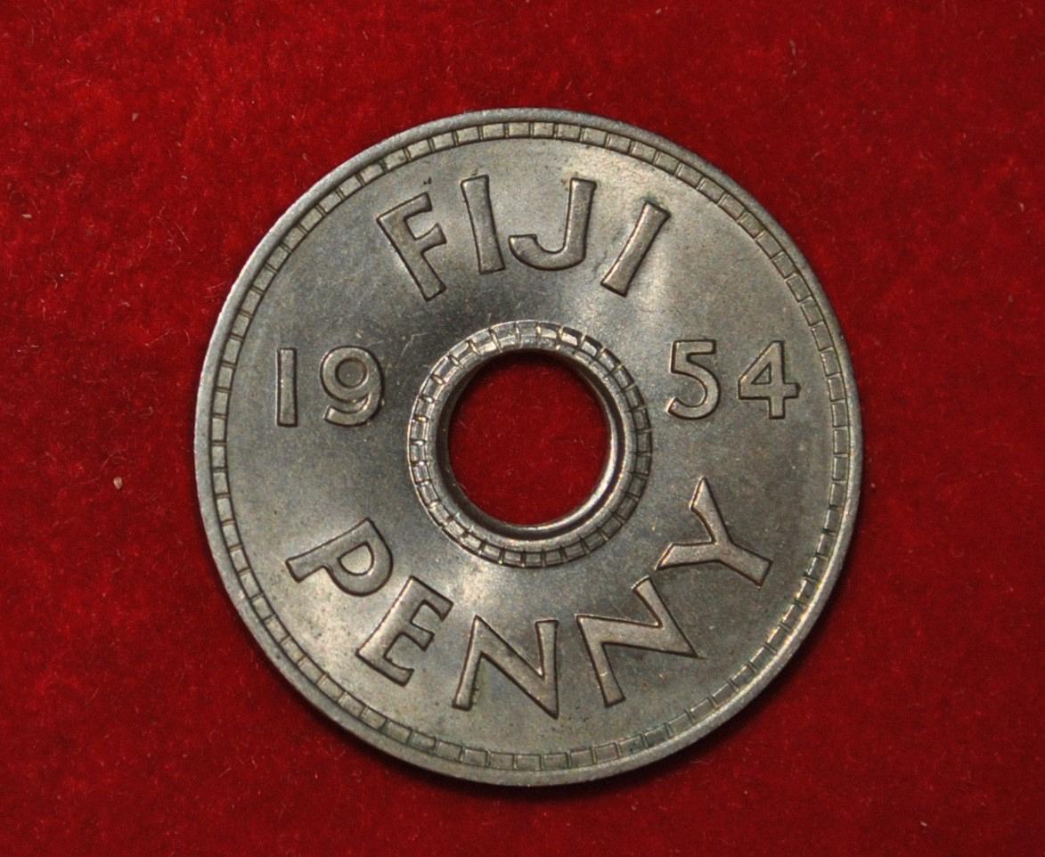 FIJI PENNY 1954 W318 - For Sale, Buy Now Online - Item #426594