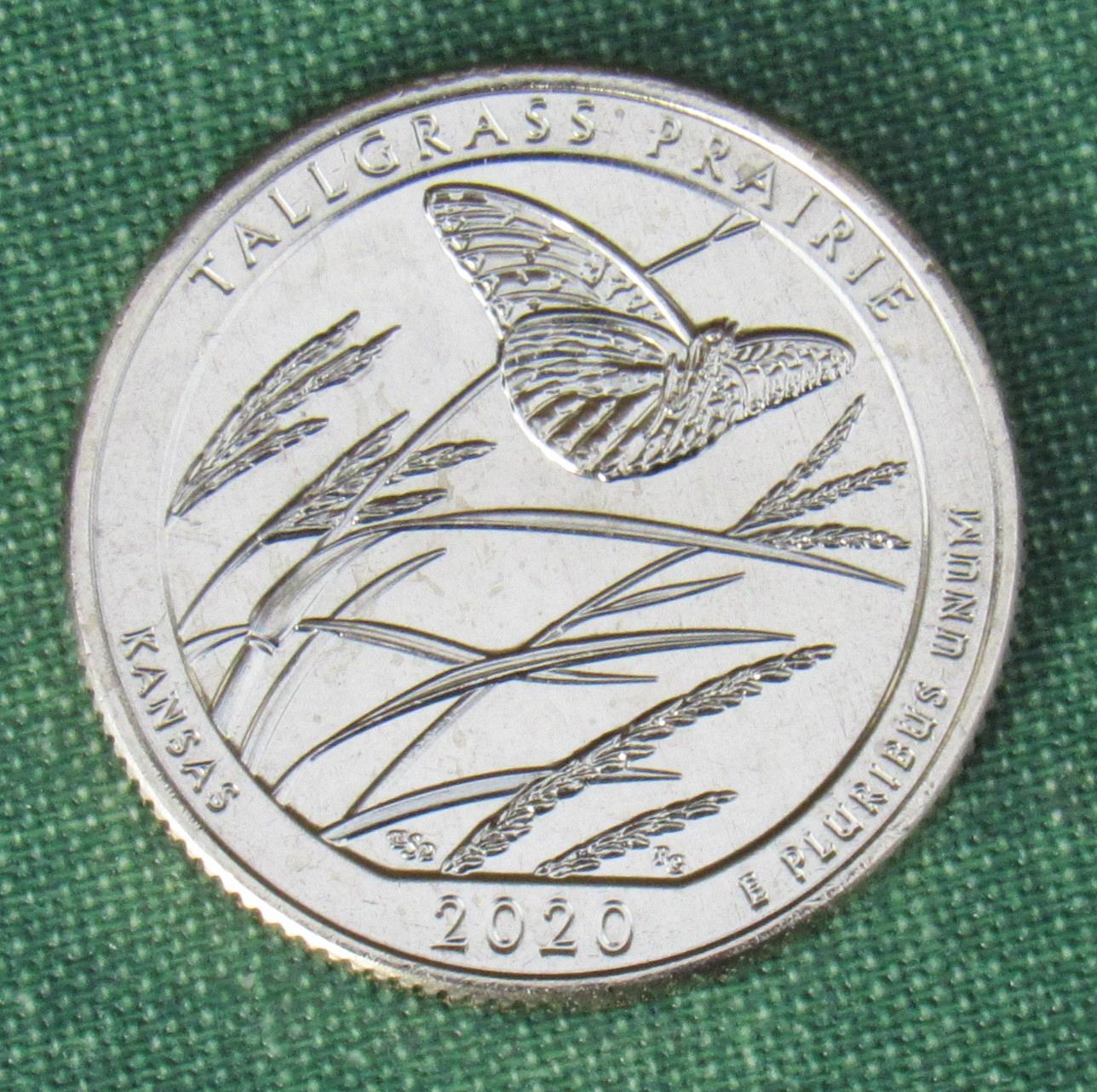 2020S Tall Grass Prairie Uncirculated ATB Quarter - For Sale, Buy Now ...