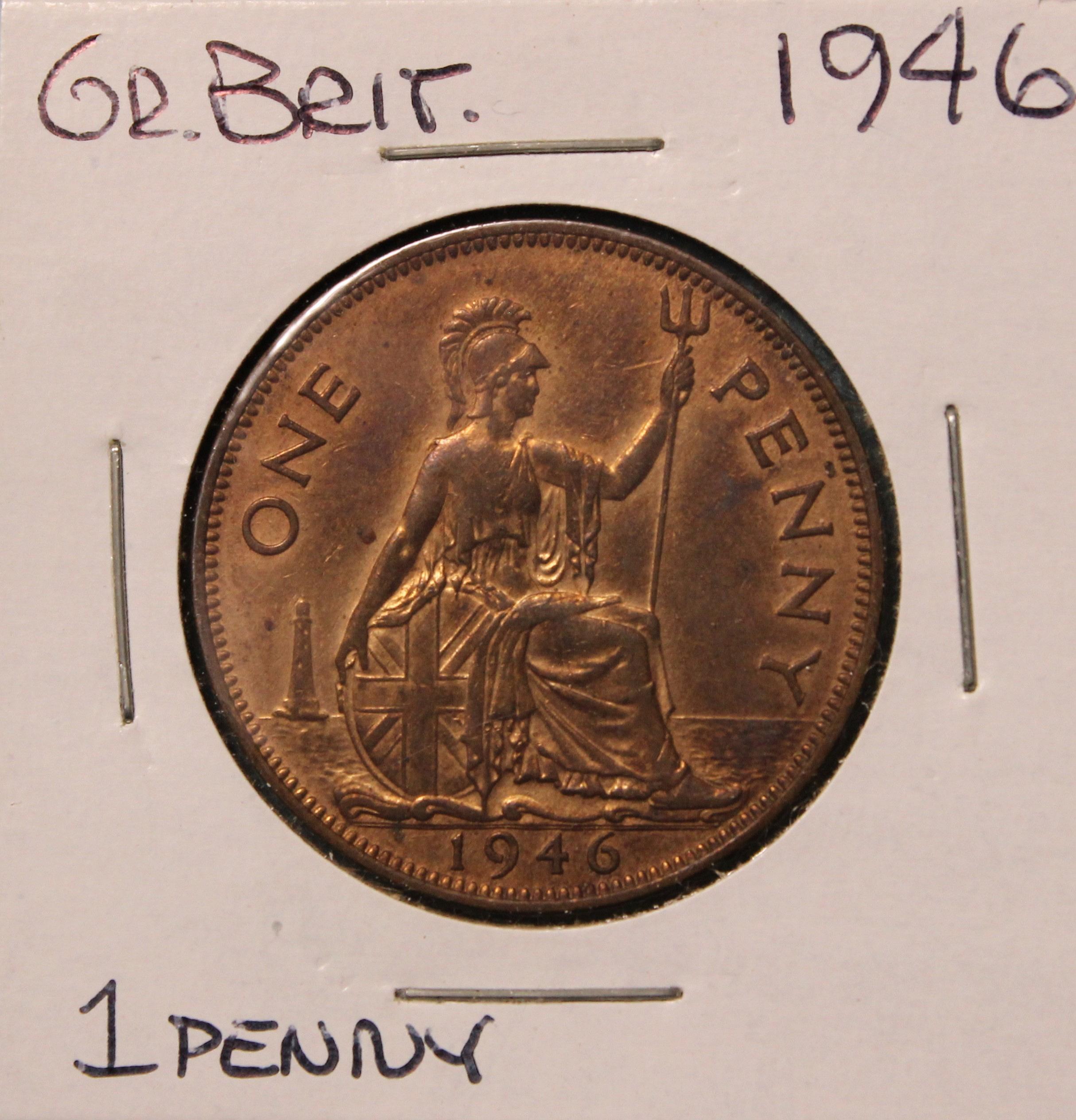 Great Britain 1946 1 Penny For Sale Buy Now Online Item 434127 great-britain-1946-1-penny-for-sale-buy-now-online-item-434127