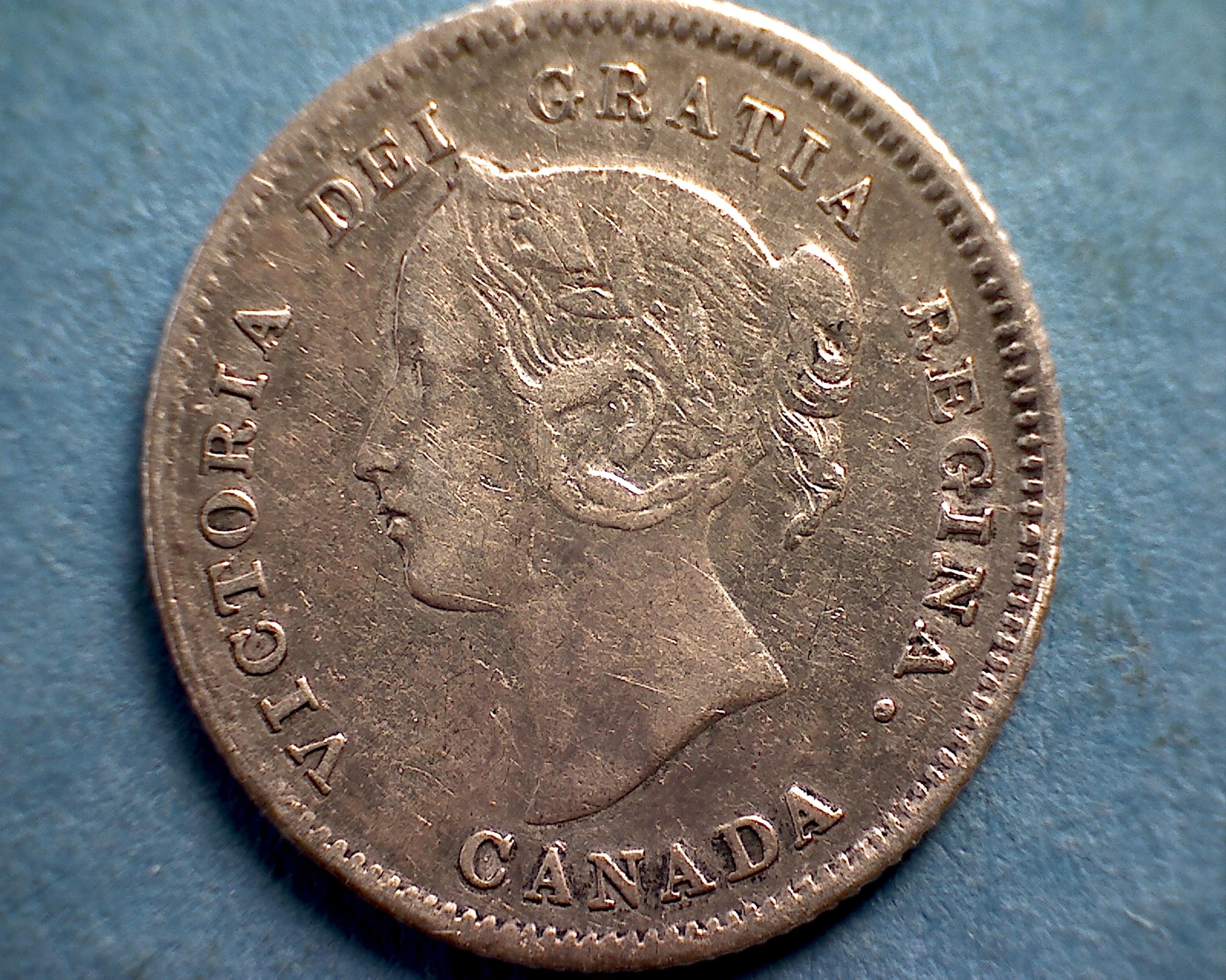 1900 CANADA FIVE CENT SILVER ROUND O VARIETY For Sale Buy Now 1900 CANADA FIVE CENT SILVER ROUND O VARIETY For Sale Buy Now