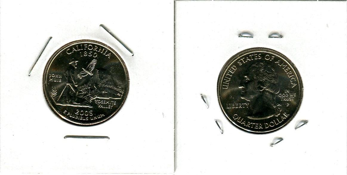 2005 - P California State Quarter -- BU - For Sale, Buy Now Online ...