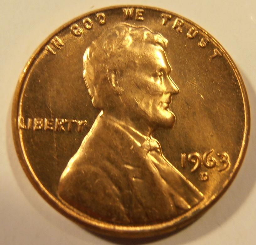 1963 D Lincoln Cent, BU from a nice roll - For Sale, Buy Now Online ...