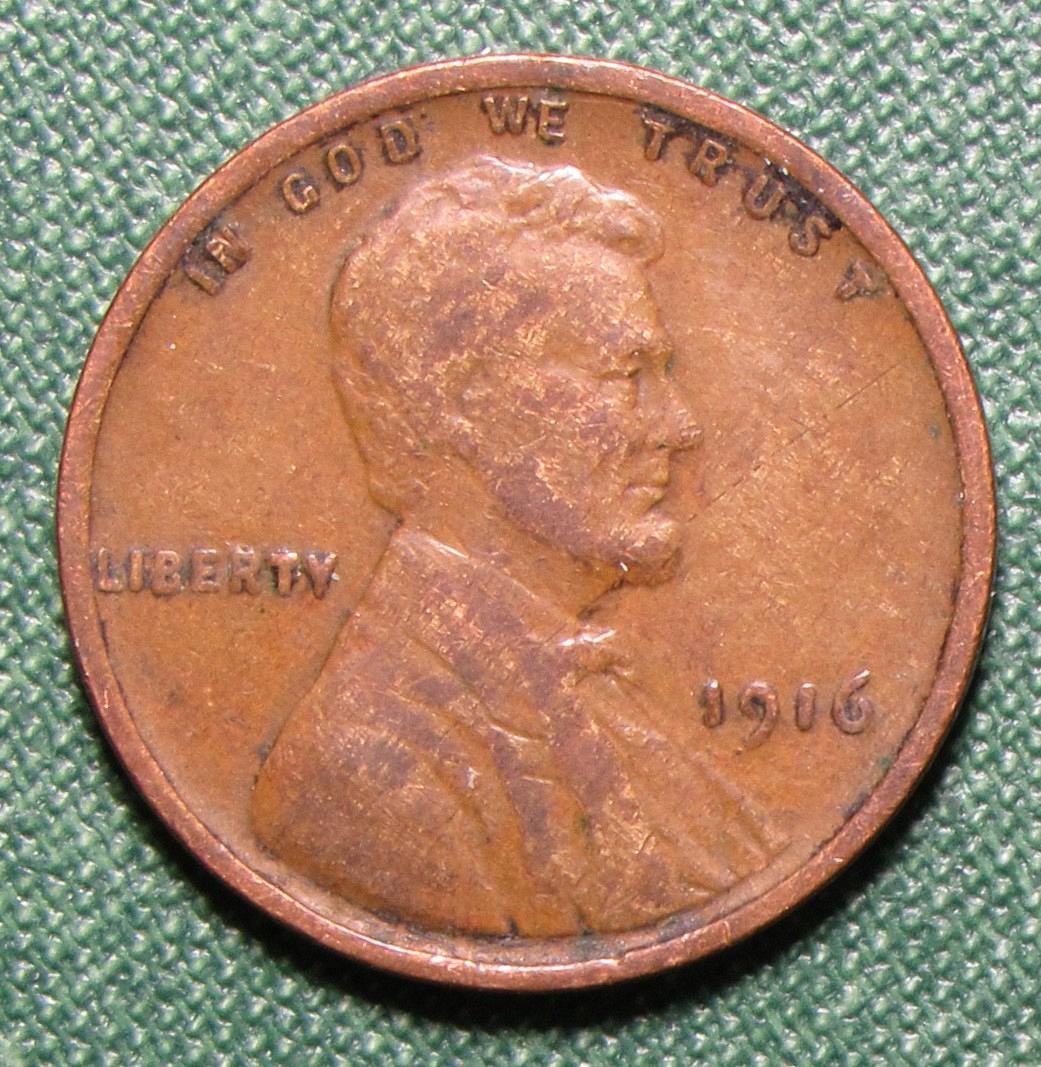 1916P Lincoln Wheat Back Cent - For Sale, Buy Now Online - Item #437756