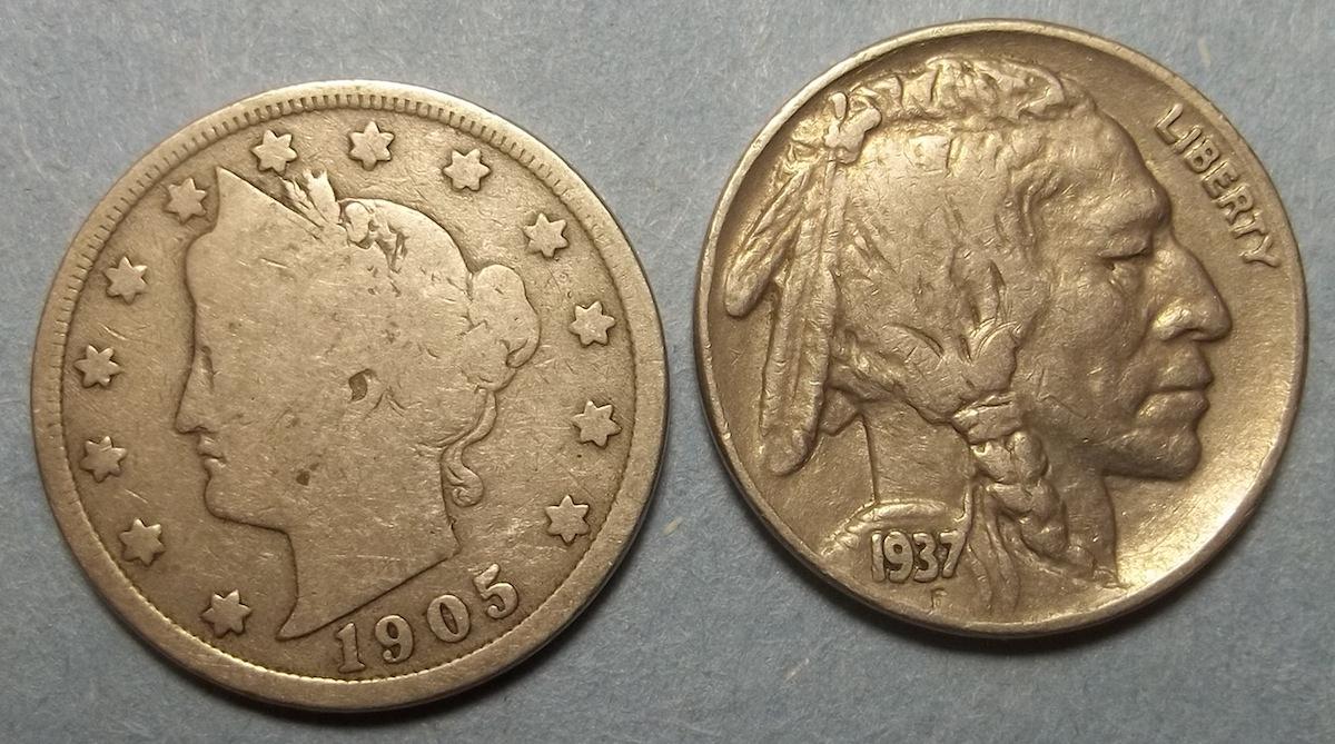 Liberty Nickel and Buffalo Nickel Lot LBN3B - For Sale, Buy Now Online ...