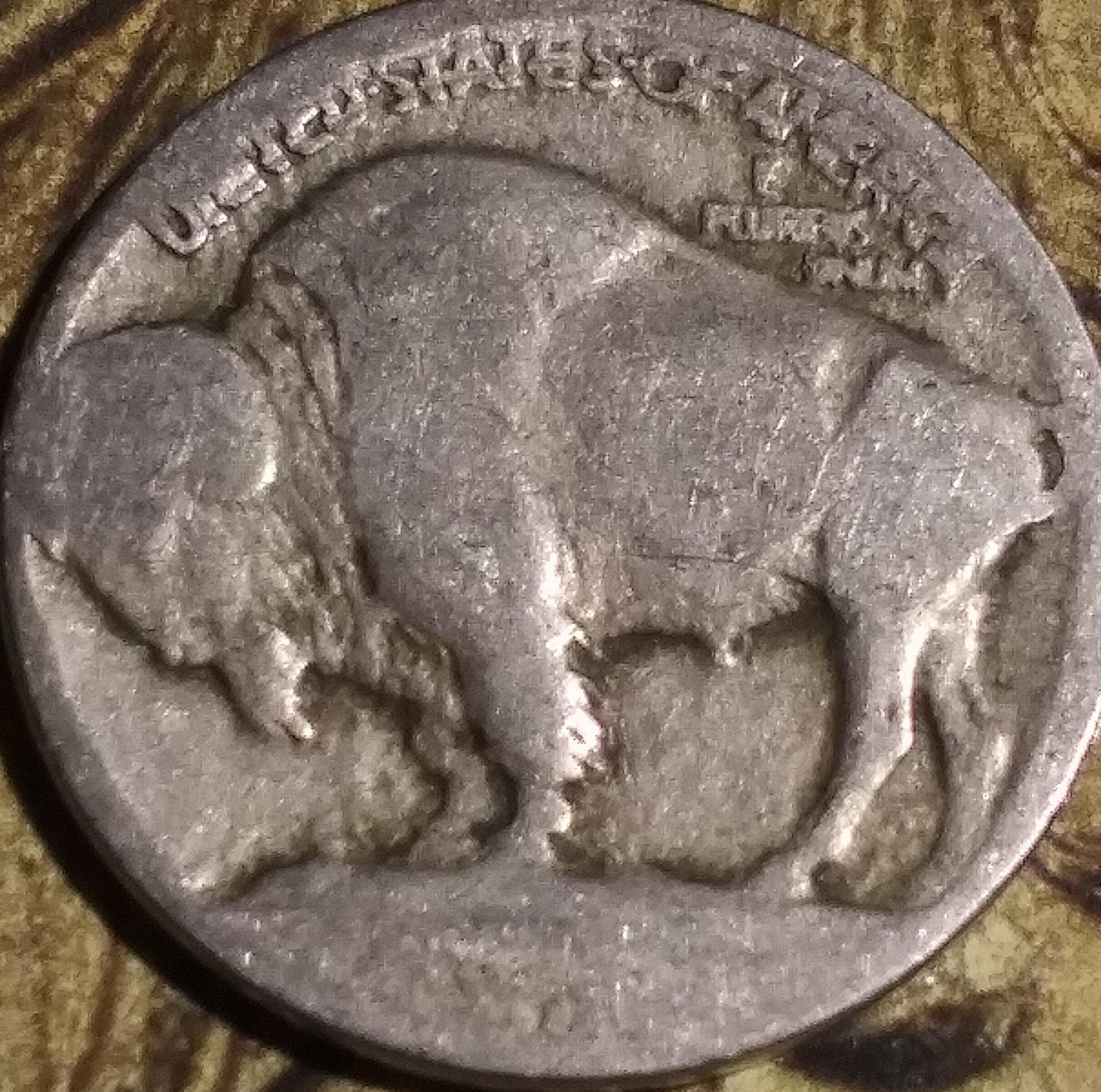 Five 1913D Type 1 dateless Buffalo Nickels - For Sale, Buy Now Online ...