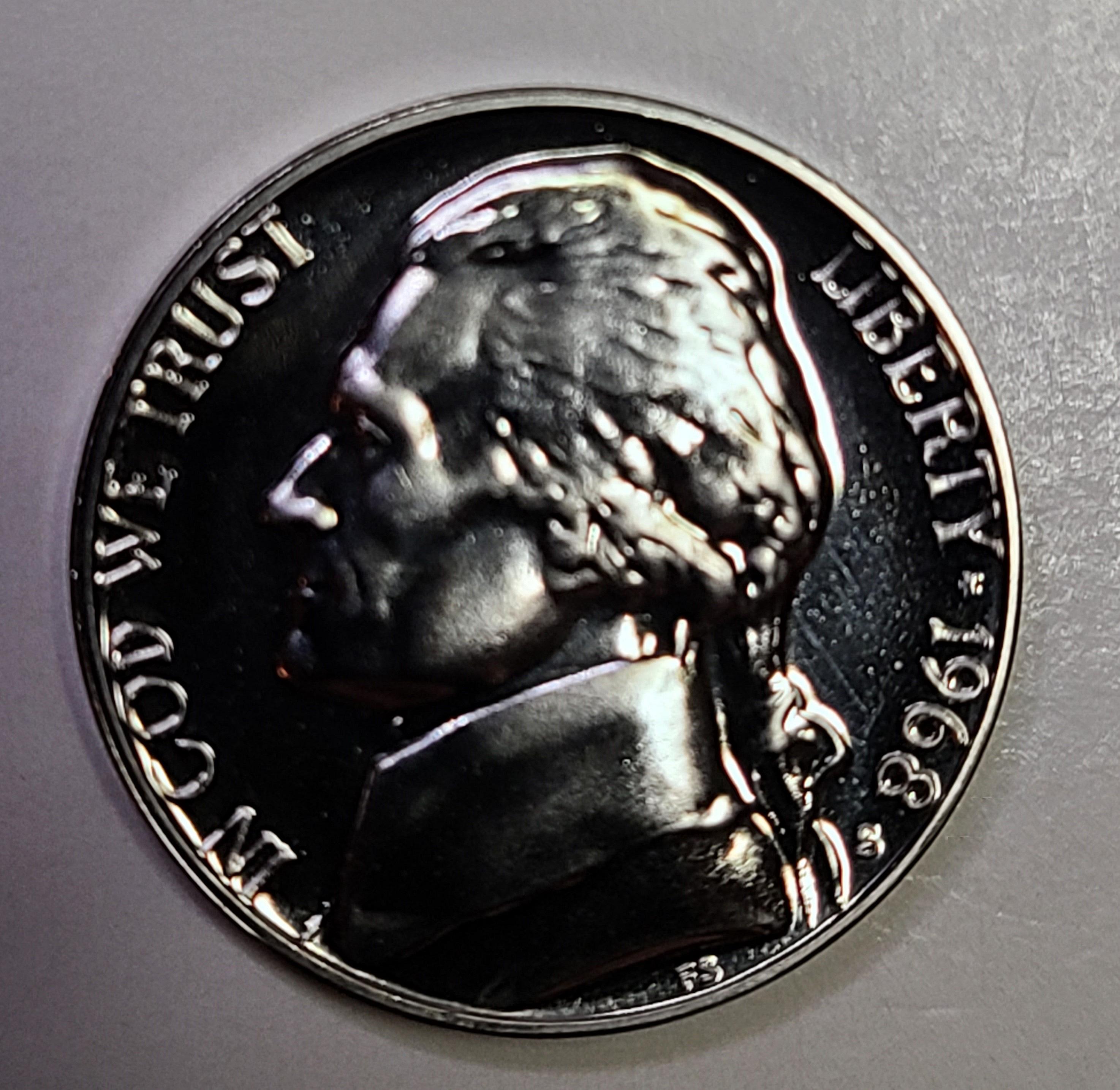 1968-S Proof Jefferson Nickel Proof-65 (GEM) Strong Strike - For Sale ...