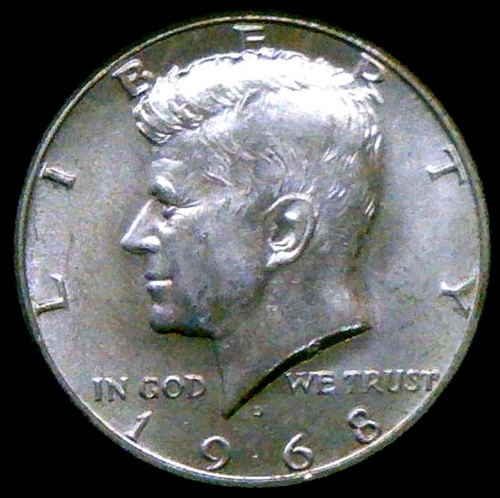 1968 D Kennedy Half Dollars 40% Silver Composition V2P16R1 - For Sale ...