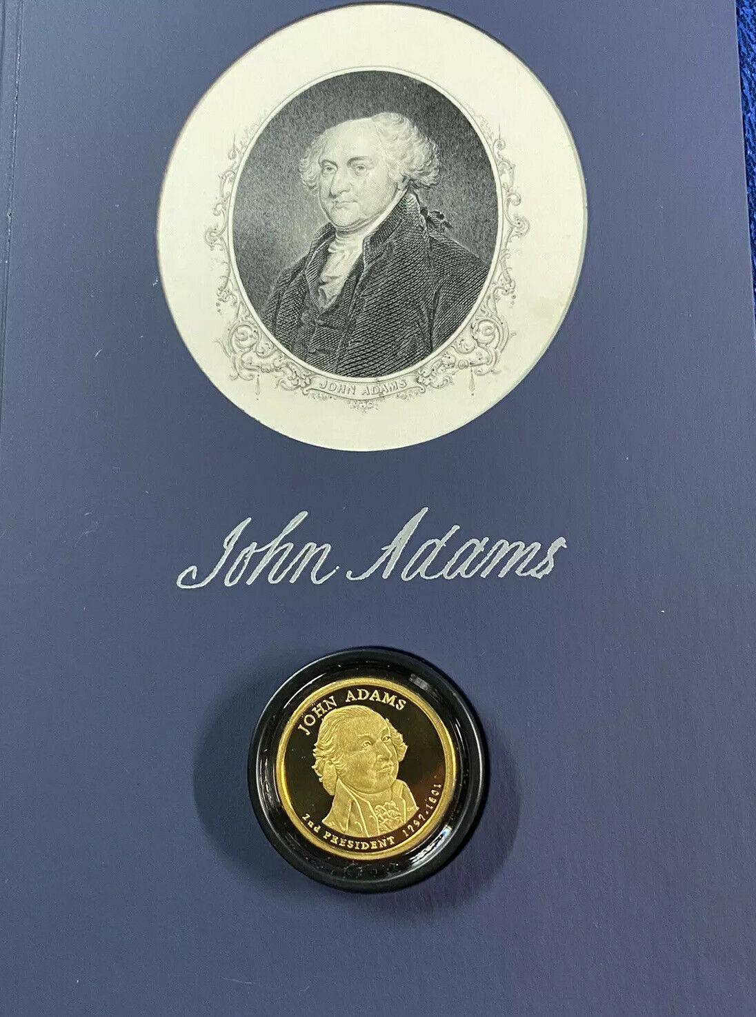 2007 US Mint Presidential Historical Signature Set John Adams - For ...